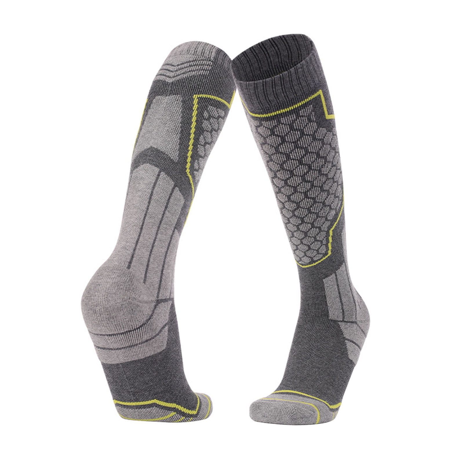 ASKMZ Winter Ski Socks, Knee High, Thermal. Outdoor sports sock. Warm ...