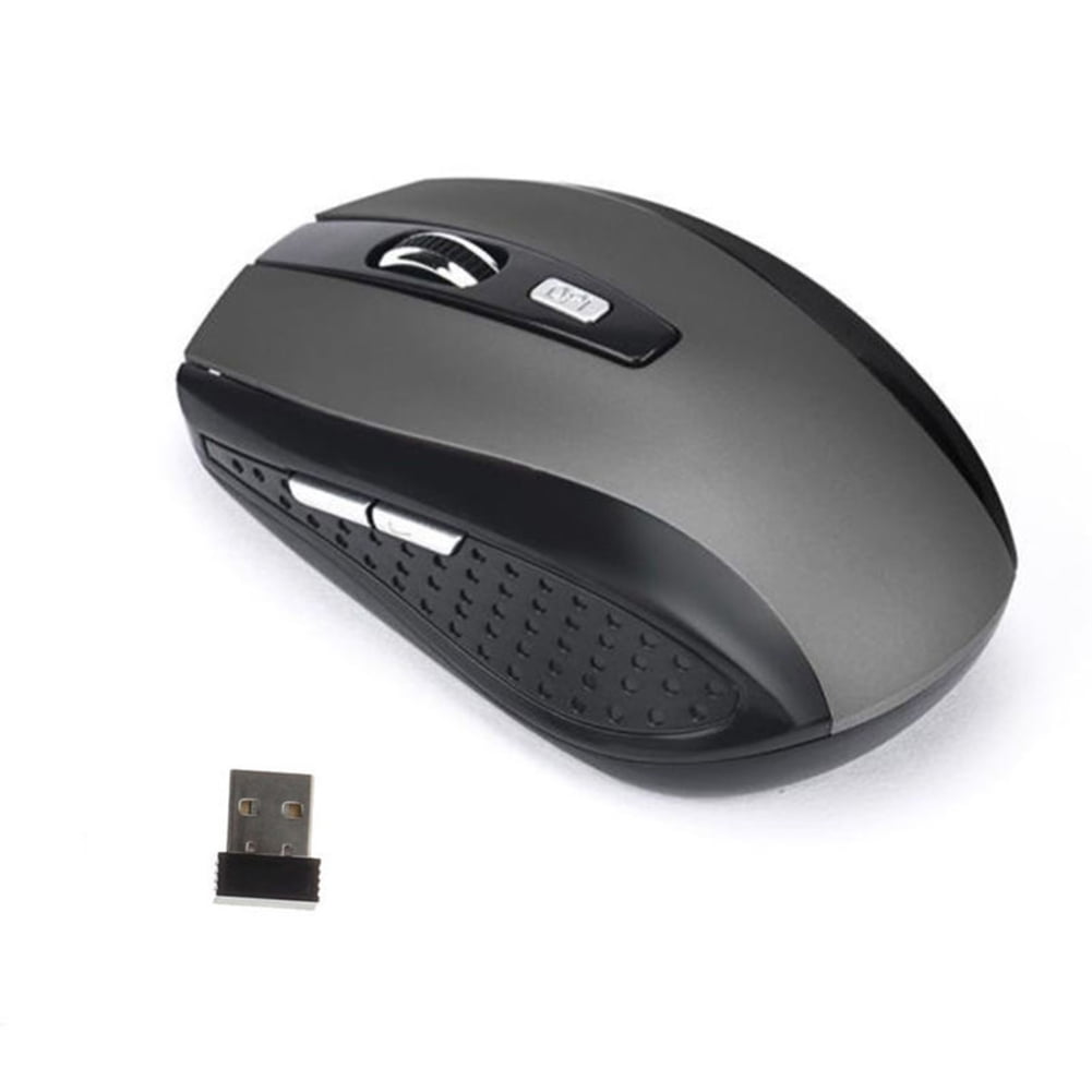 ASKMZ Wireless Gaming Mouse 2.4GHz 1200DPI 6 Keys Optical Mice for PC ...