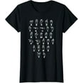 ASL American Sign Language Deaf Awareness ABCD Alphabet T-Shirt ...