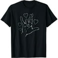 ASL (American Sign Language) I love you Tshirt great gift - Walmart.com
