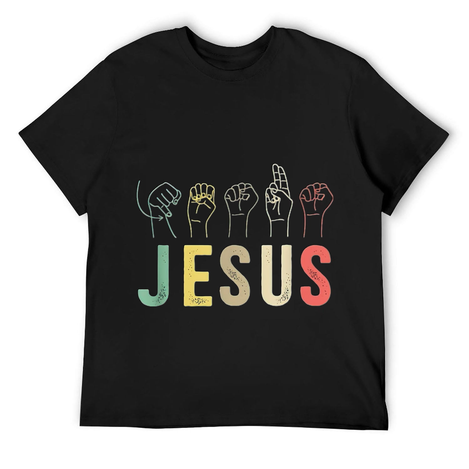 ASL Christian American Sign Language Religious Deaf Pride T-Shirt ...
