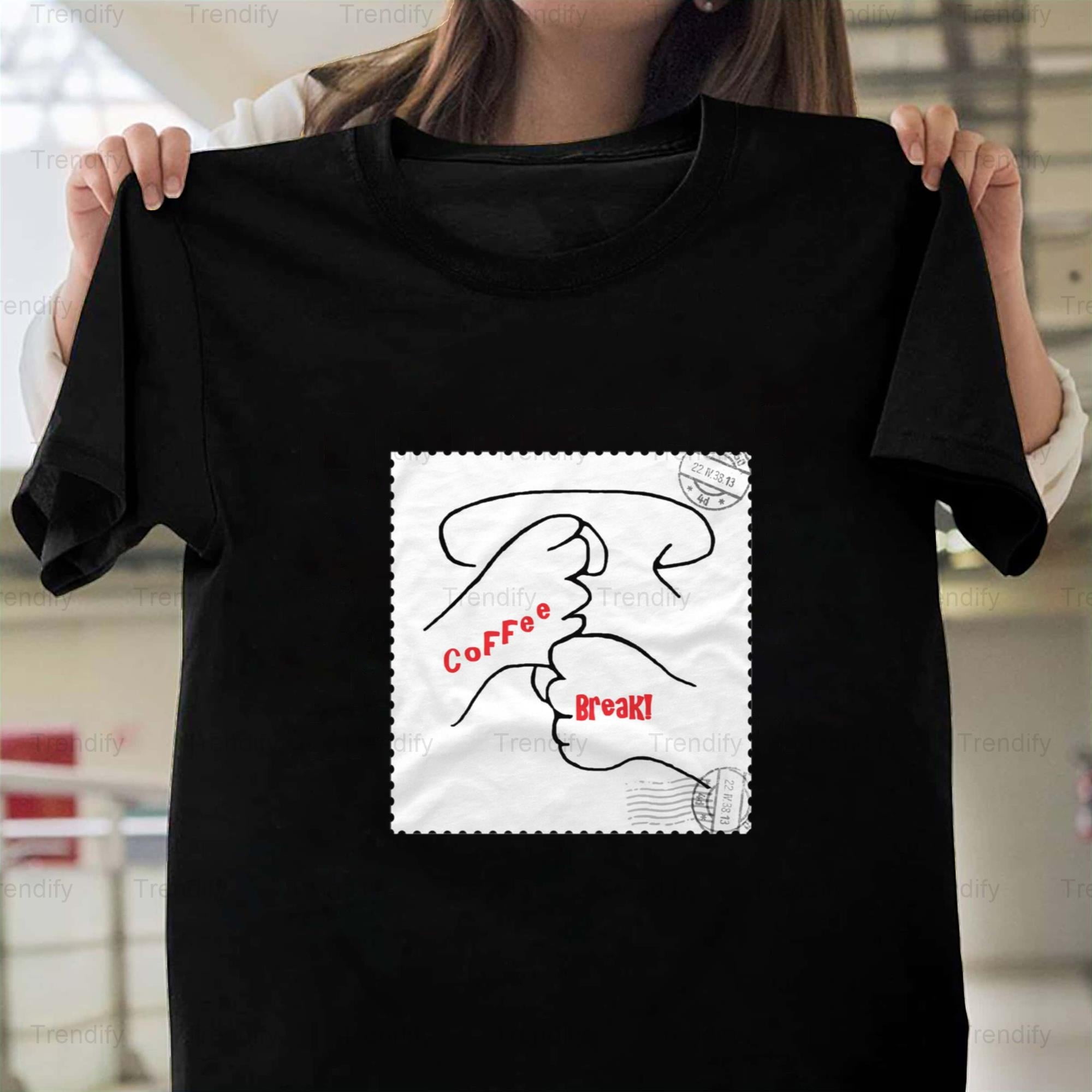 ASL Coffee Time Funny American Sign Language Deaf Culture H49829 Unisex ...