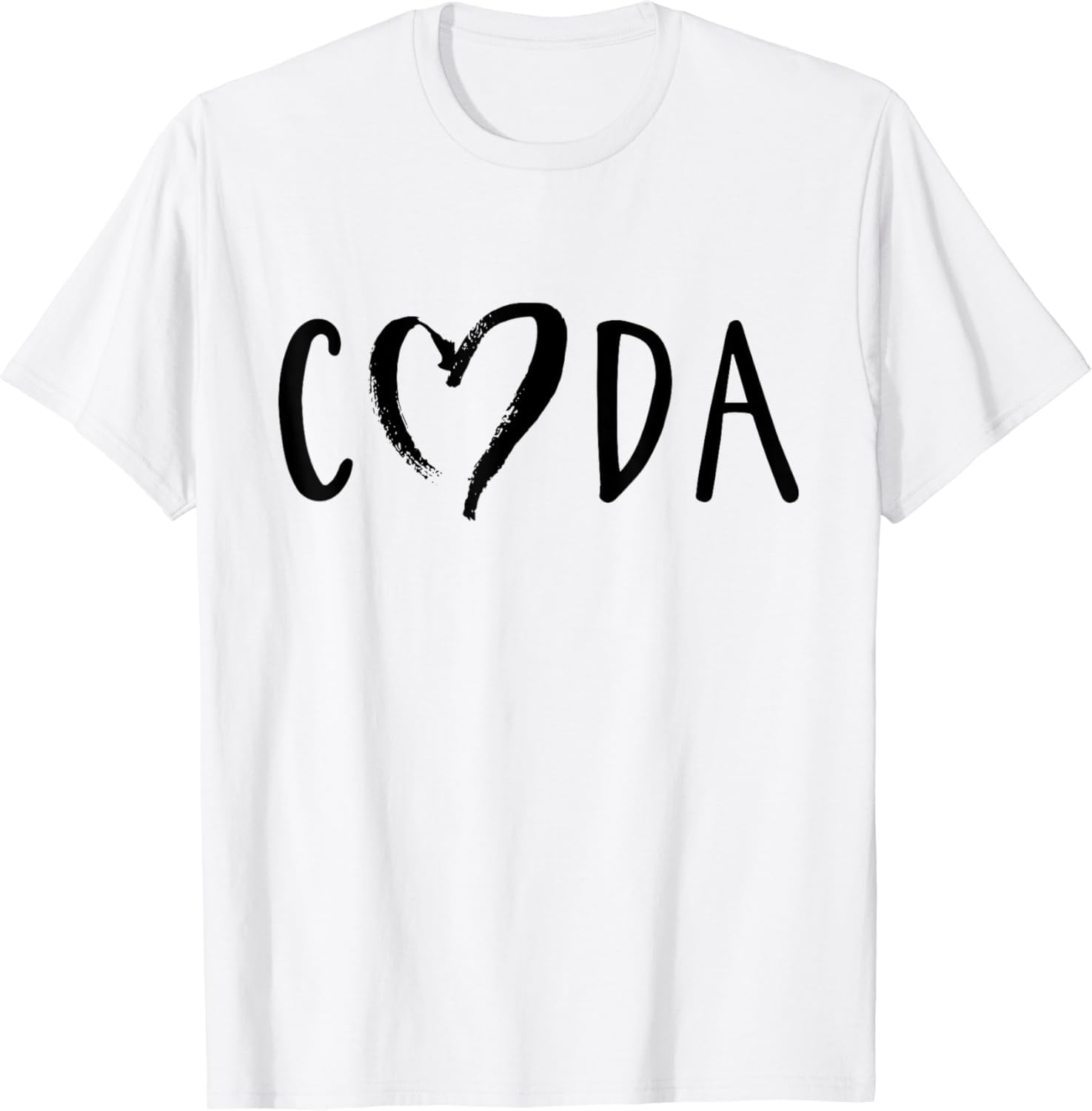 ASL Deaf CODA Around Sign Language Interpreter Cute T-Shirt - Walmart.com