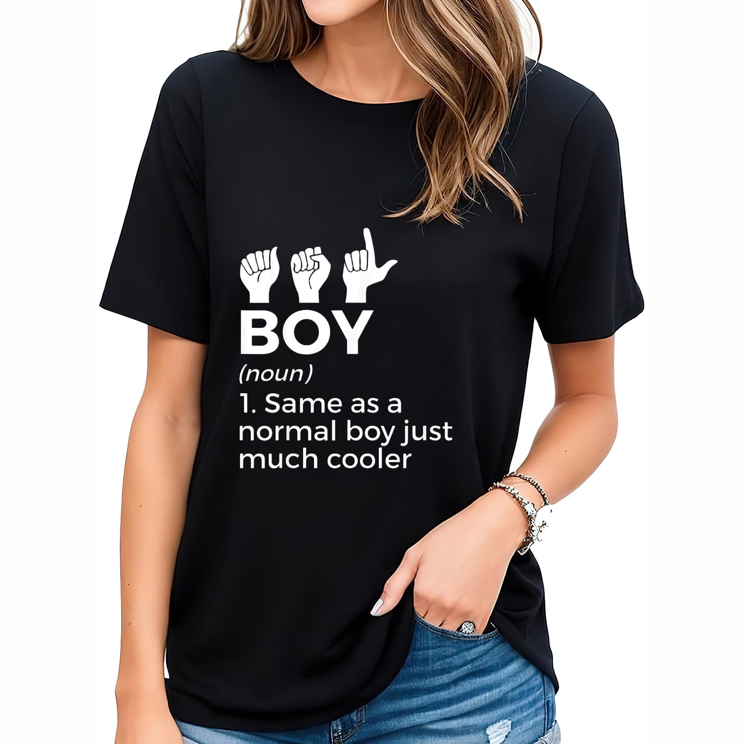 ASL Definition American Sign Language T-Shirt - Walmart.com