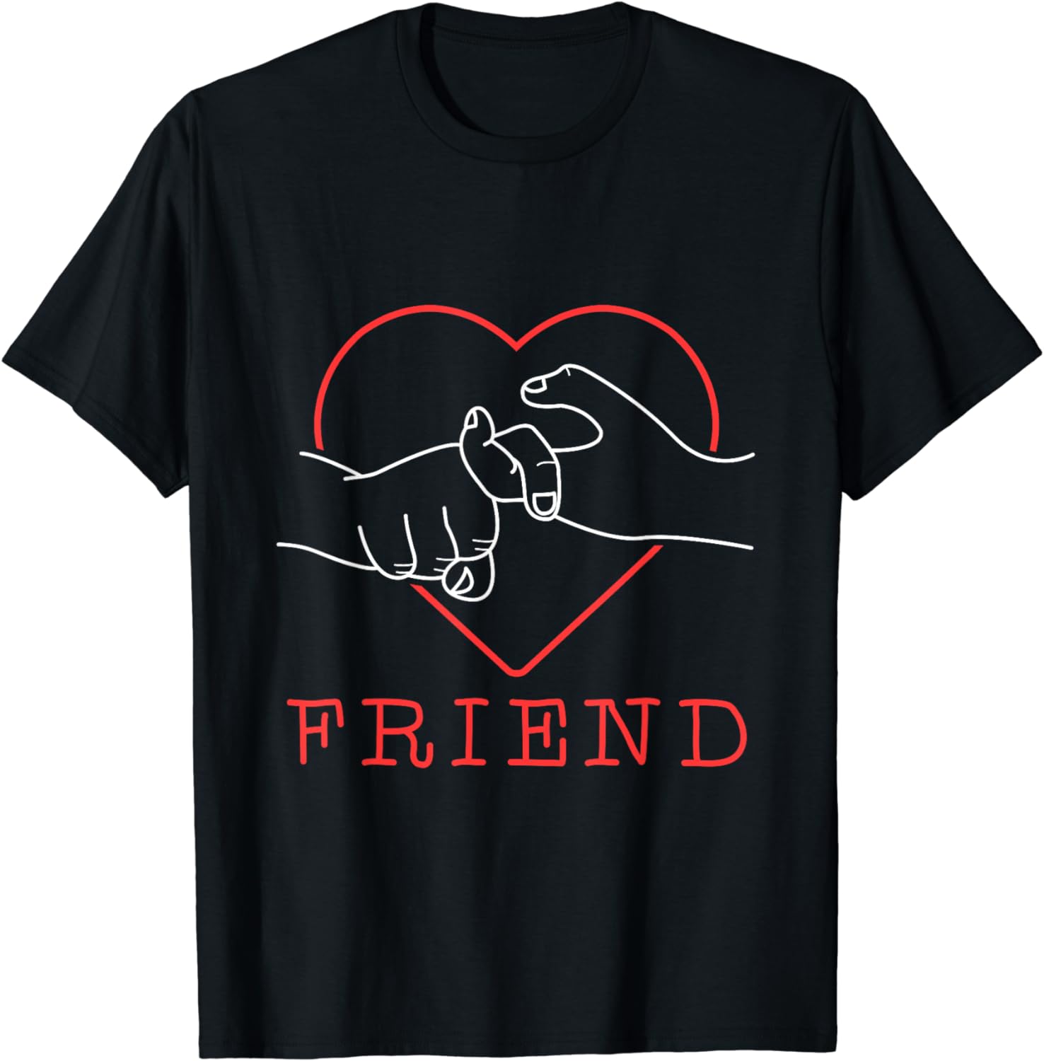 ASL Friend Cute Language Pride Deaf Awareness T-Shirt - Walmart.com