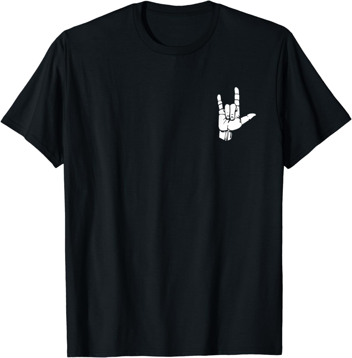 ASL I Love You T-Shirt Gift American sign Language Tee - Walmart.com