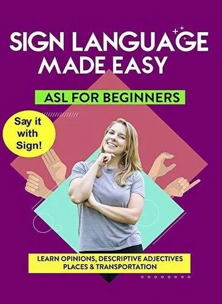 ASL Learn Opinions, Descriptive Adjectives [New DVD] Alliance MOD | # ...