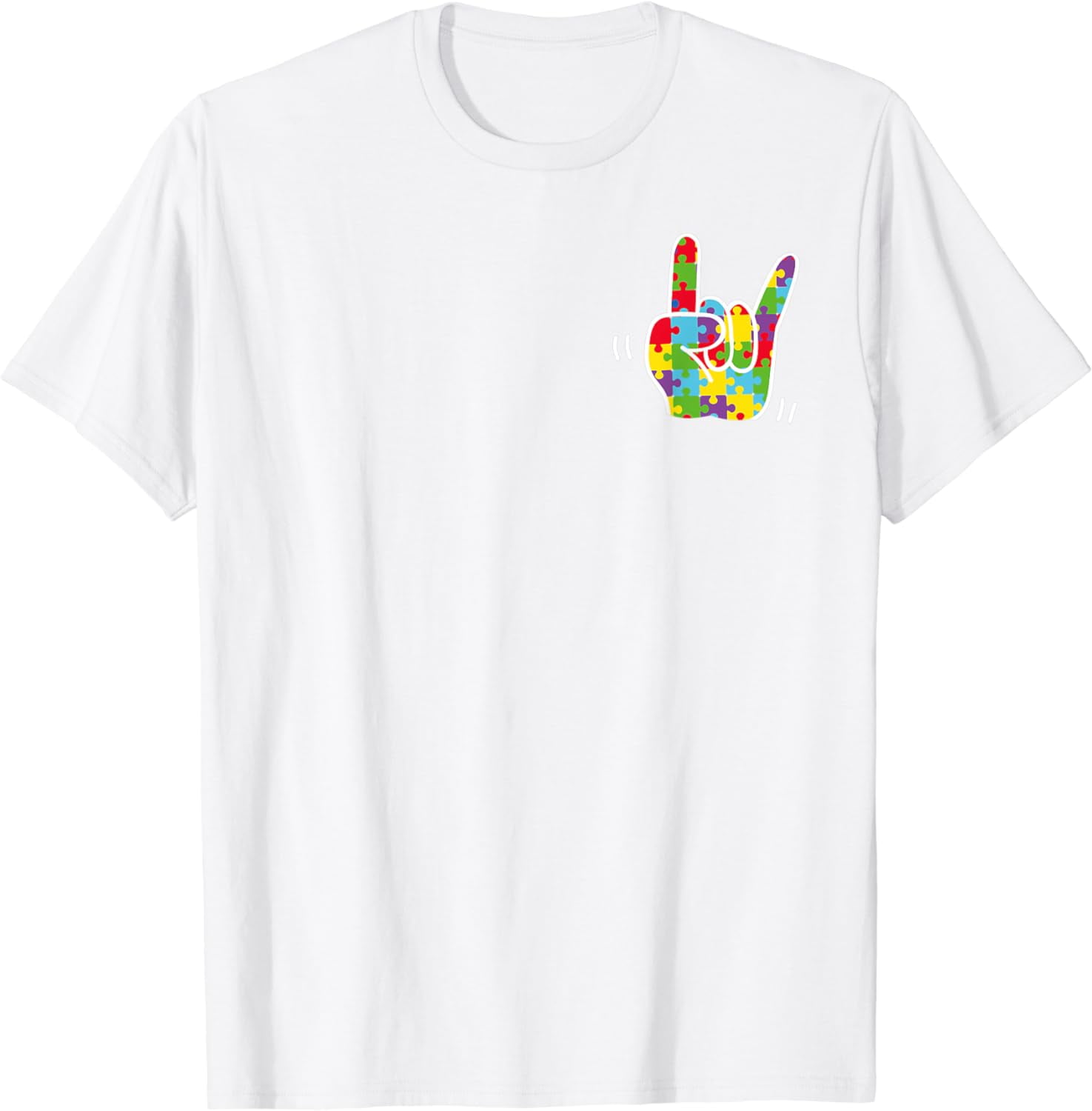 ASL Love Sign Language Autism Awareness Month ASL Love T-Shirt ... ASL Love Sign Language Autism Awareness Month ASL Love T-Shirt ...