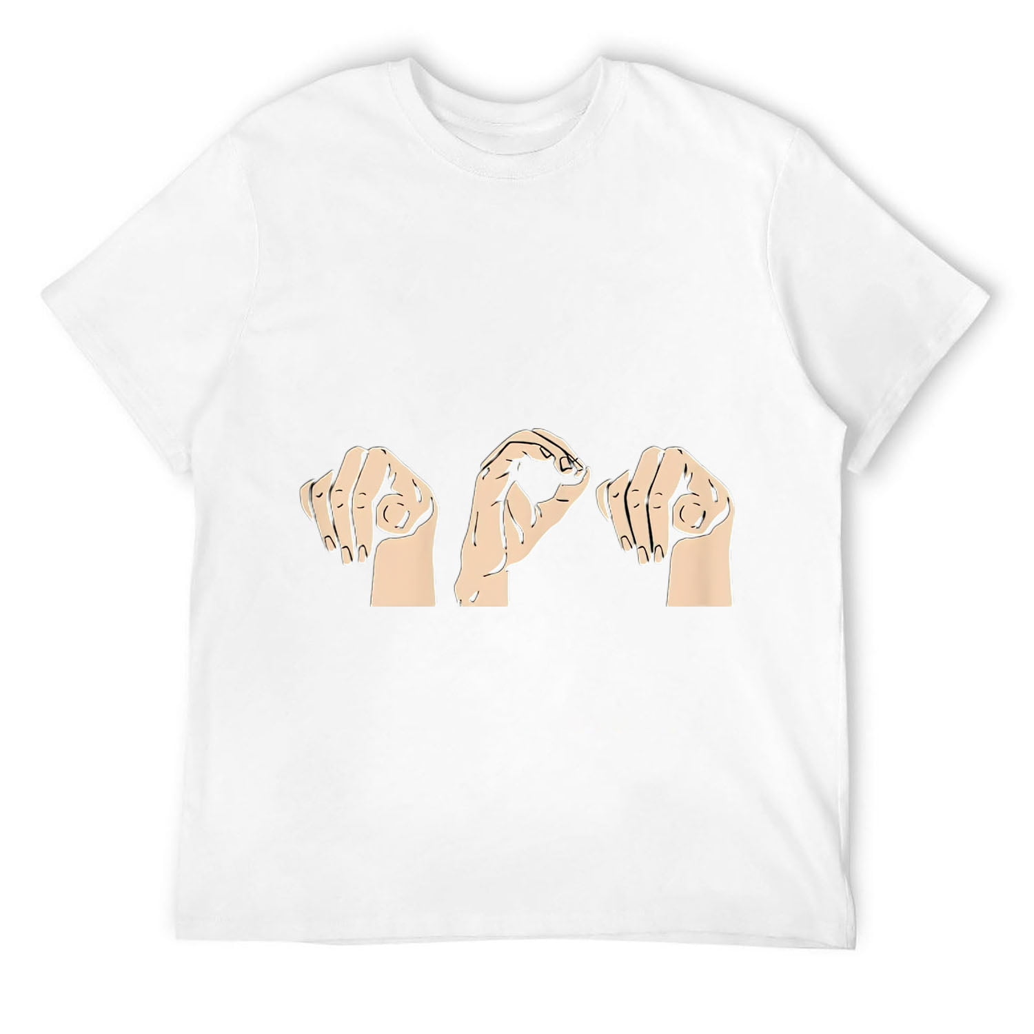 ASL Mom Mothers Day Cute American Sign Language Mama Momma T-Shirt ...