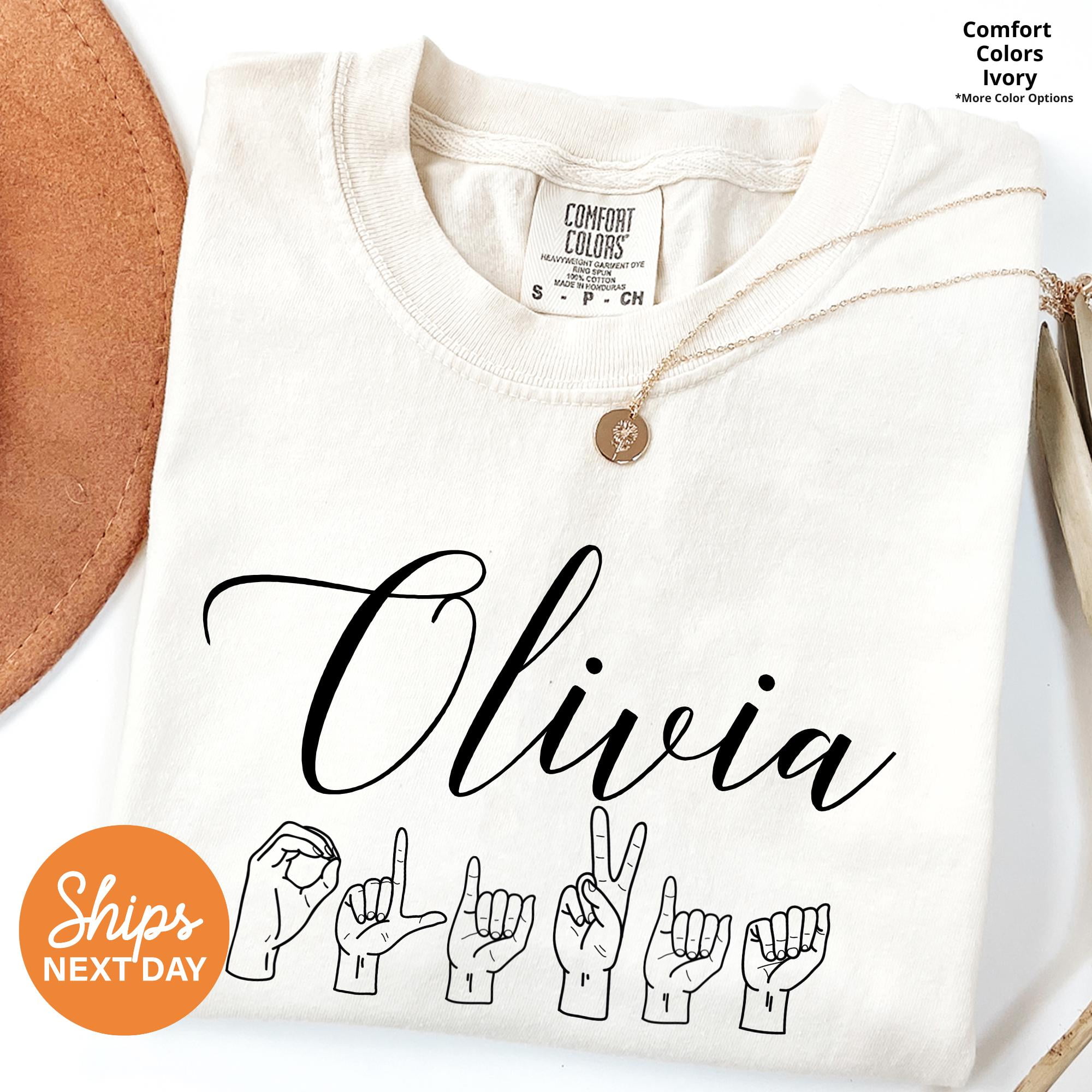 ASL T-shirt, Sign Language Gift, ASL Teacher, ASL Student,American Sign ...