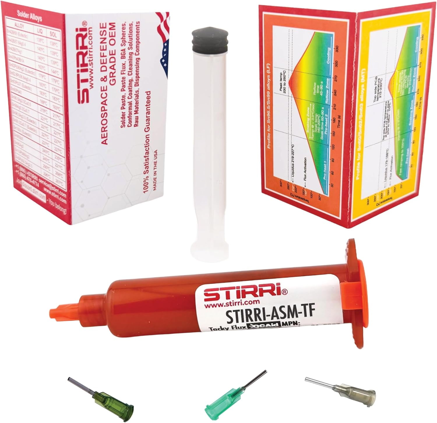 ASM-TF ROL0 No-clean Universal Solder Paste Flux in Amber 10g Syringe ...