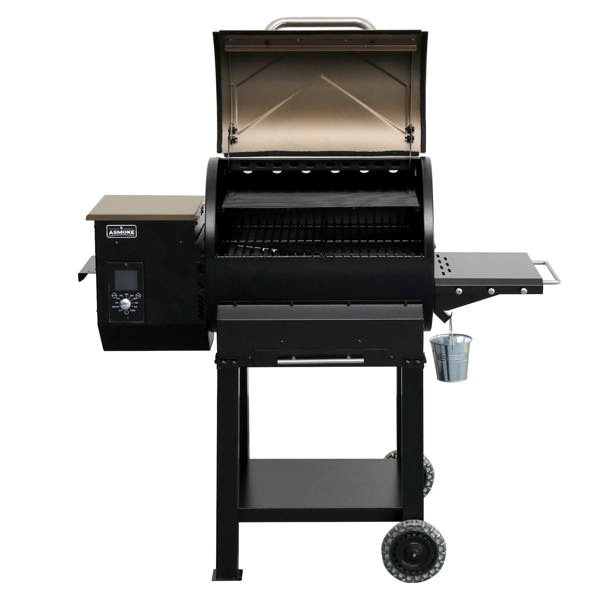 ASMOKE Skylights Wood Pellet Grill Smoker - ASCA System, View Window ...