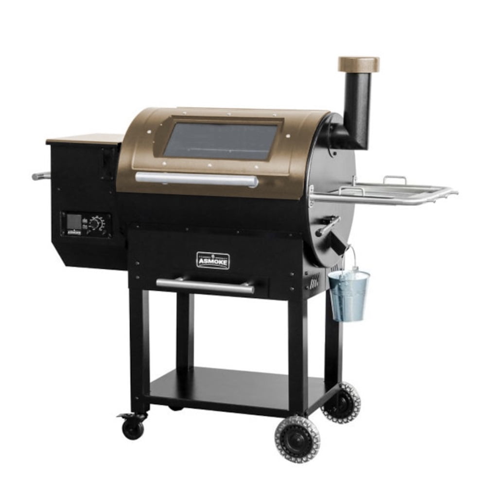ASMOKE Skylights Wood Pellet Grill Smoker - ASCA System, View Window ...