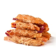 Pawmate Chicken Wrapped Cod Fish Skin Stick Dog Treats, Omega3 Cod ...