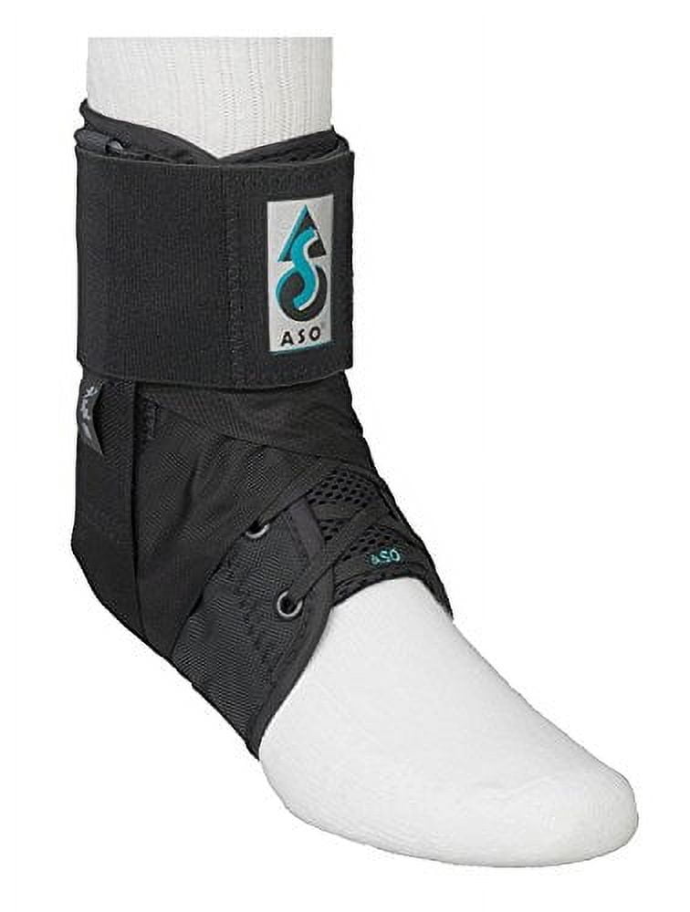 ASO Ankle Stabilizing Orthosis W/inserts (Black, Medium) - Walmart.com