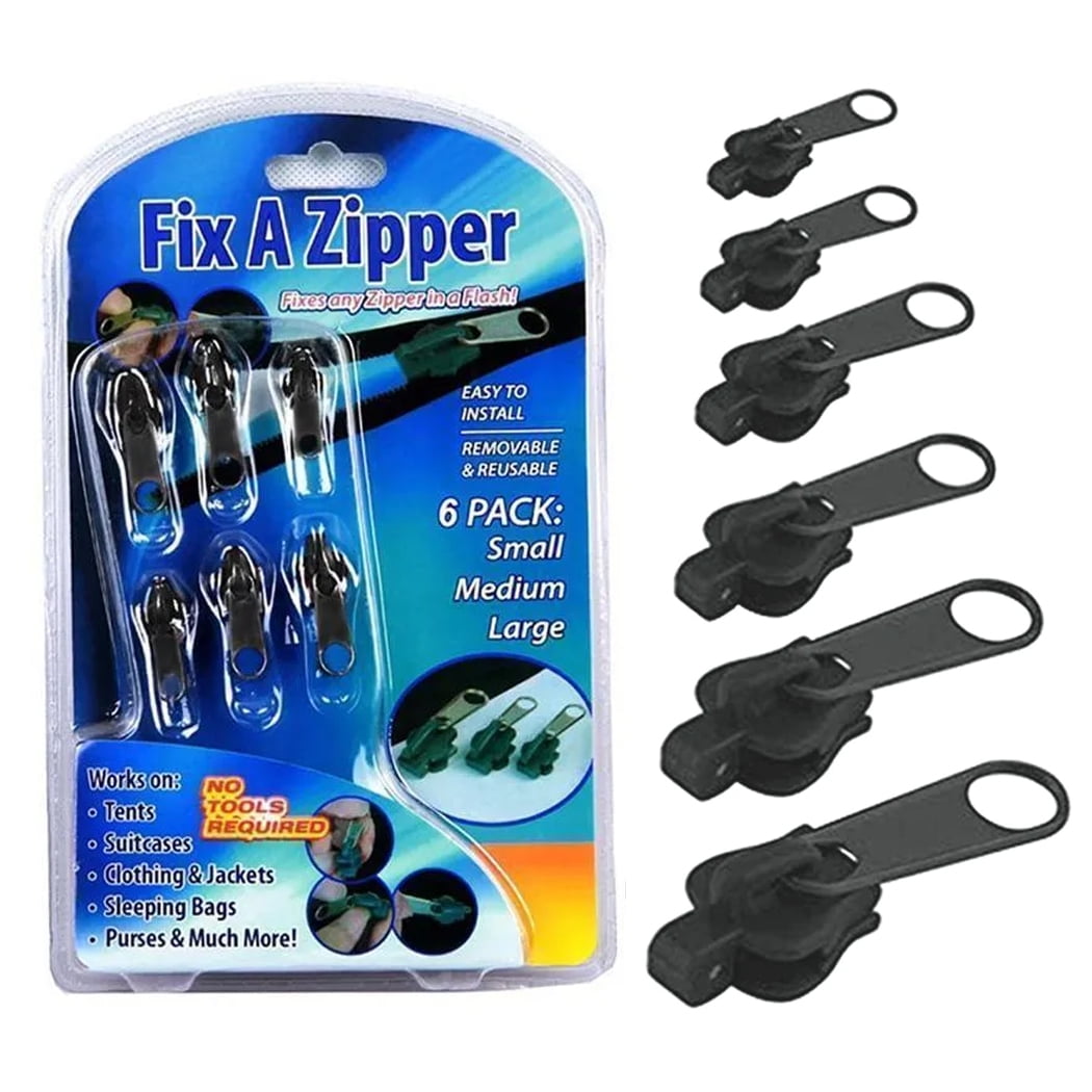 ASOTV - Fix a Zipper Universal Repair Kit - Compact, Portable, Includes ...