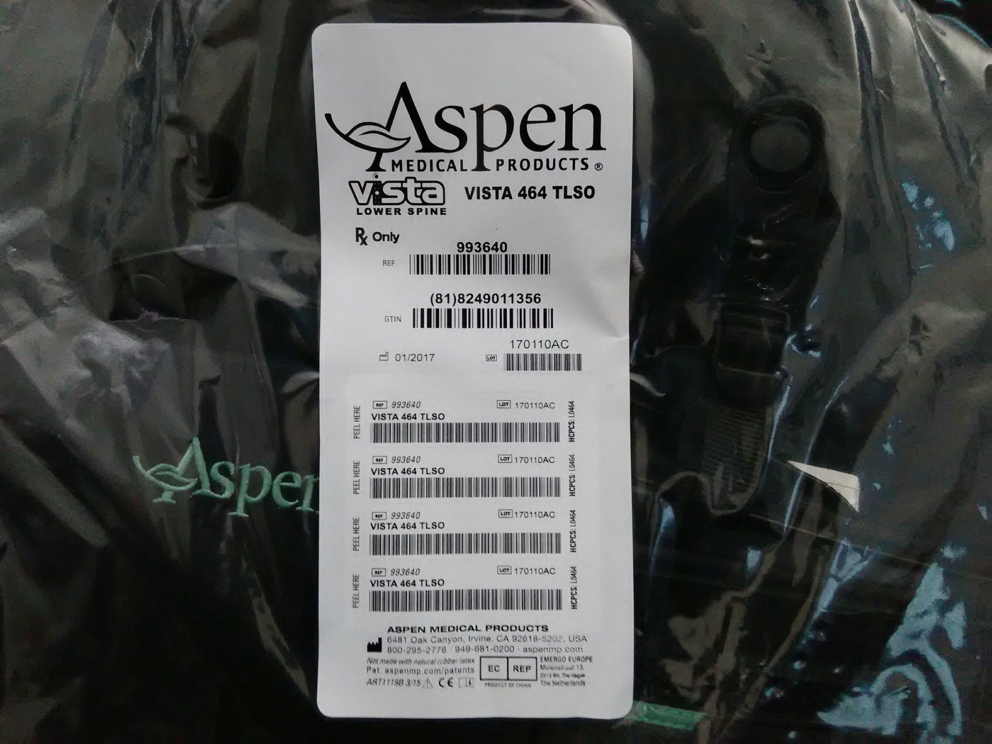 ASPEN MEDICAL 993640 SUPPORT LOWER SPINE UNIVERSAL L0464 - Walmart.com