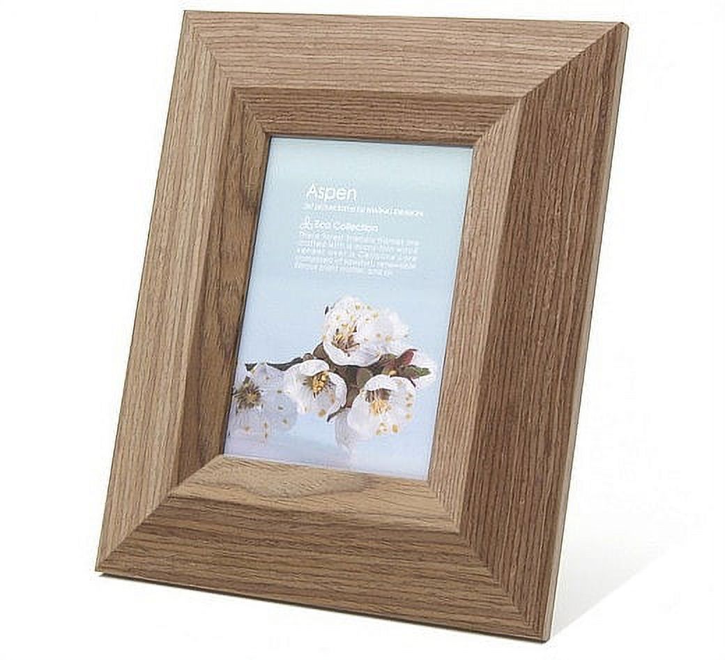ASPEN Midtone-Brown eco-friendly wood 5x7 frame by Swing Design - 5x7 ...
