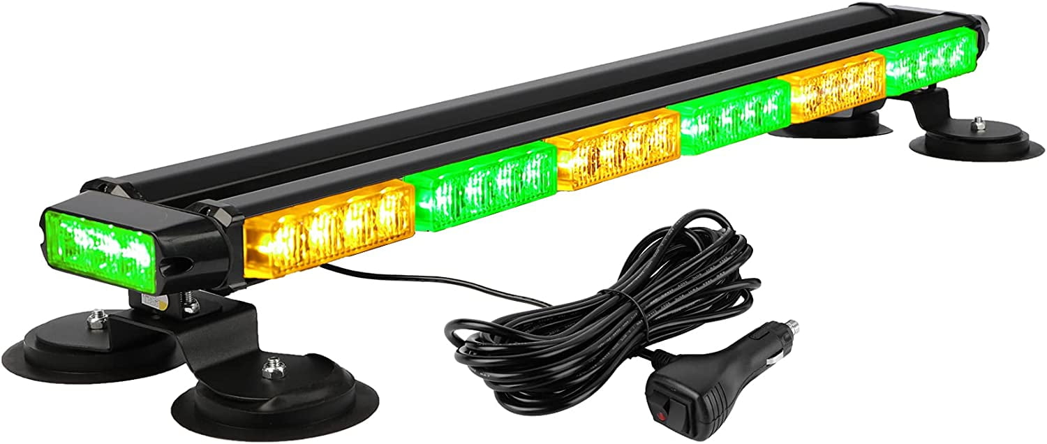 ASPL 29.5" 54 LED Strobe Light Bar Double Side Flashing High Intensity ...
