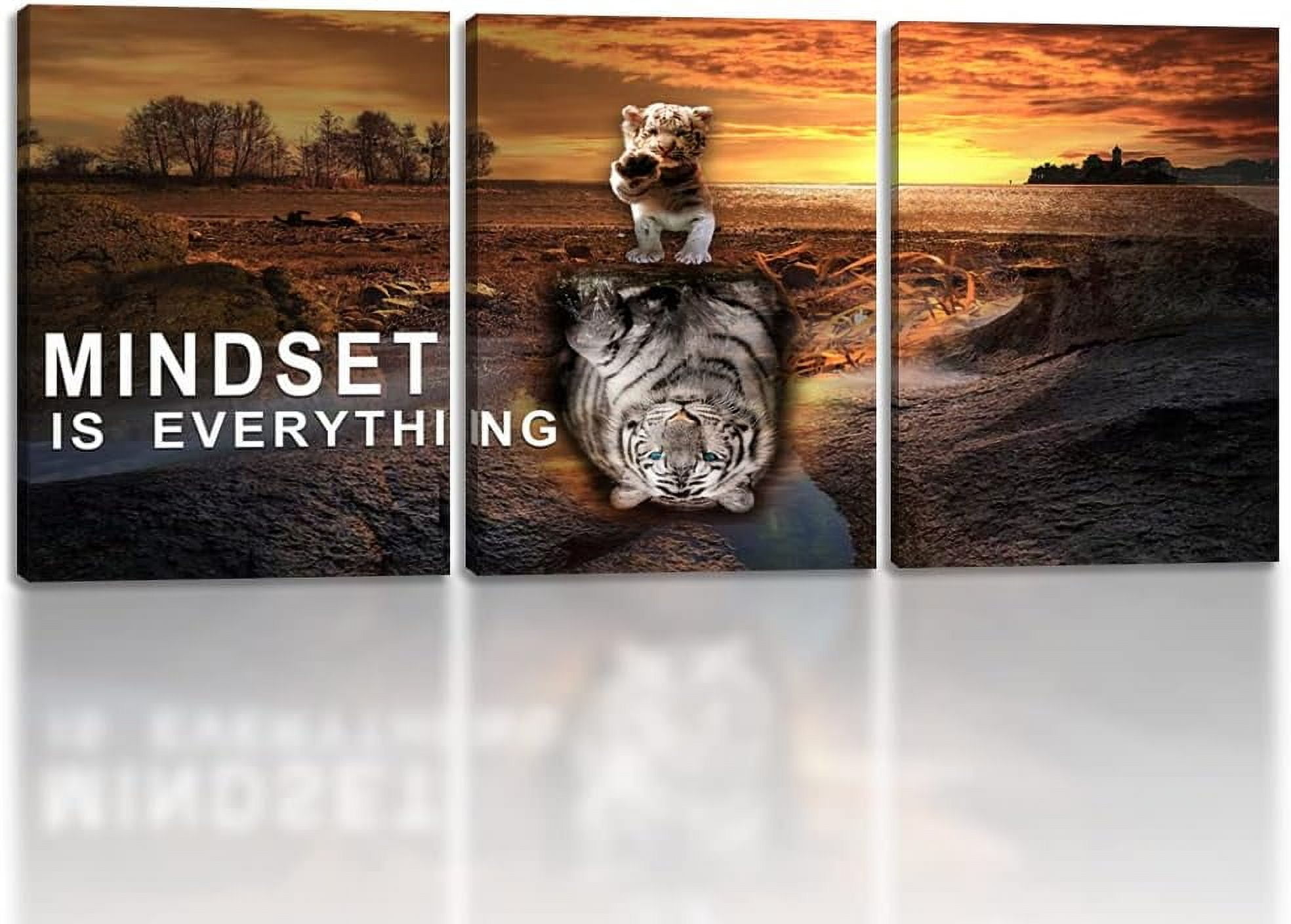 ASPORIC 3 Pieces Inspirational Wall Art Motivational Quotes Wall Decor ...