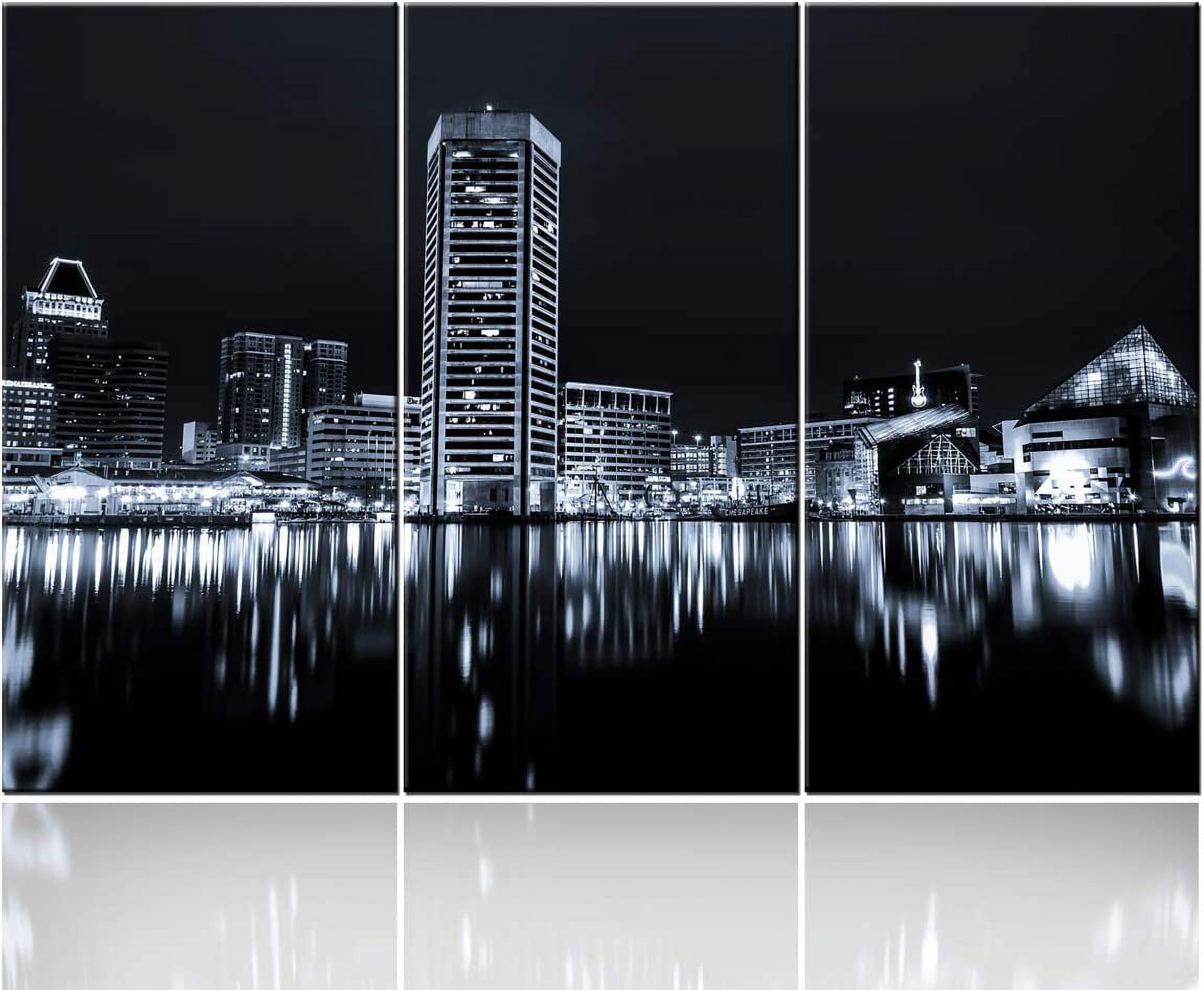 ASPORIC 3 Pieces Modern Canvas Painting Wall Art the Picture Panoramic ...