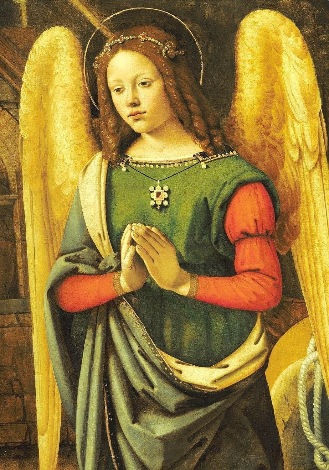 ASPORIC Angel POSTER A3 Nativity Scene Birth of Jesus Catholic prints ...