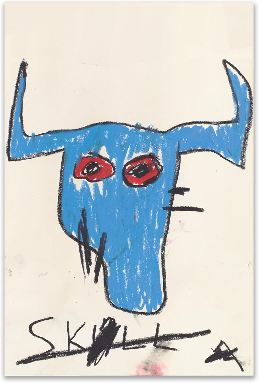 ASPORIC Basquiat Wall Art, Basquiat Poster Jean Michel Basquiat ...