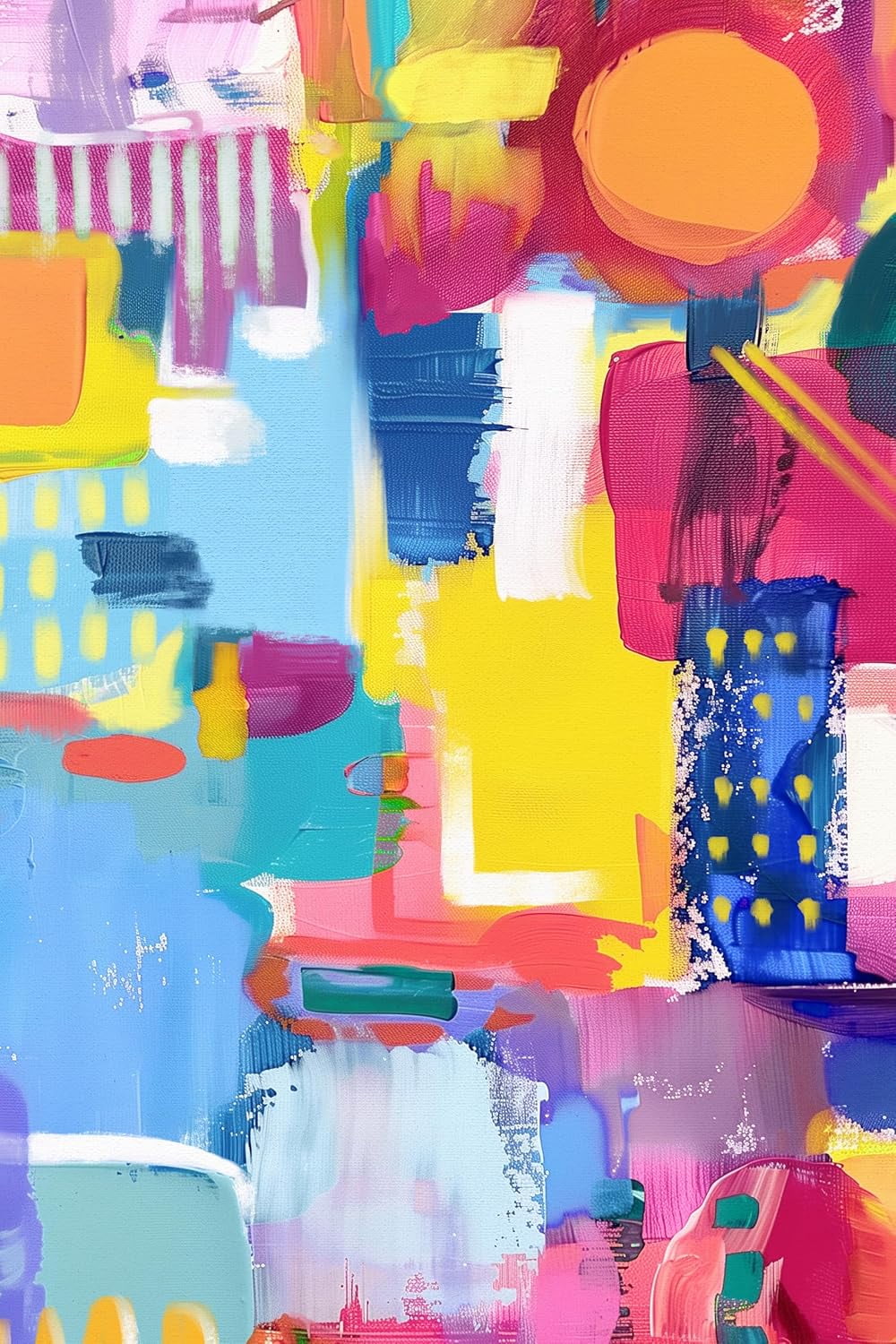 ASPORIC Black Cat Wall Art, Eclectic Wall Decor, Cute Preppy Cat Poster ...