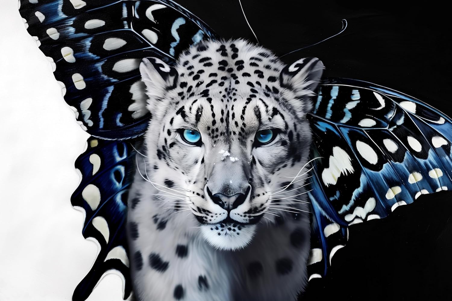 ASPORIC Black Cat Wall Art, Eclectic Wall Decor, Cute Preppy Cat Poster ...