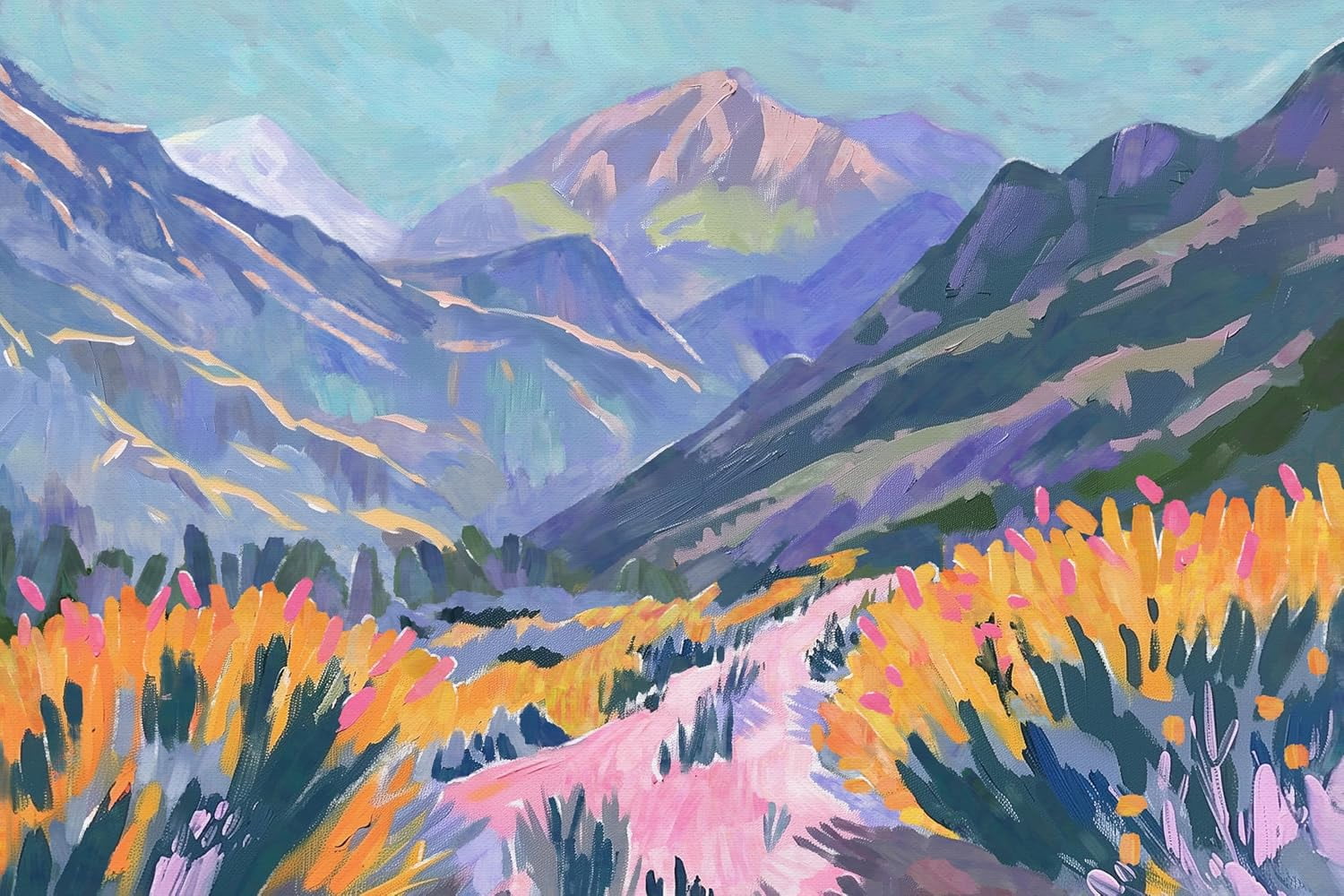 ASPORIC Black Cat Wall Art, Eclectic Wall Decor, Cute Preppy Cat Poster ...