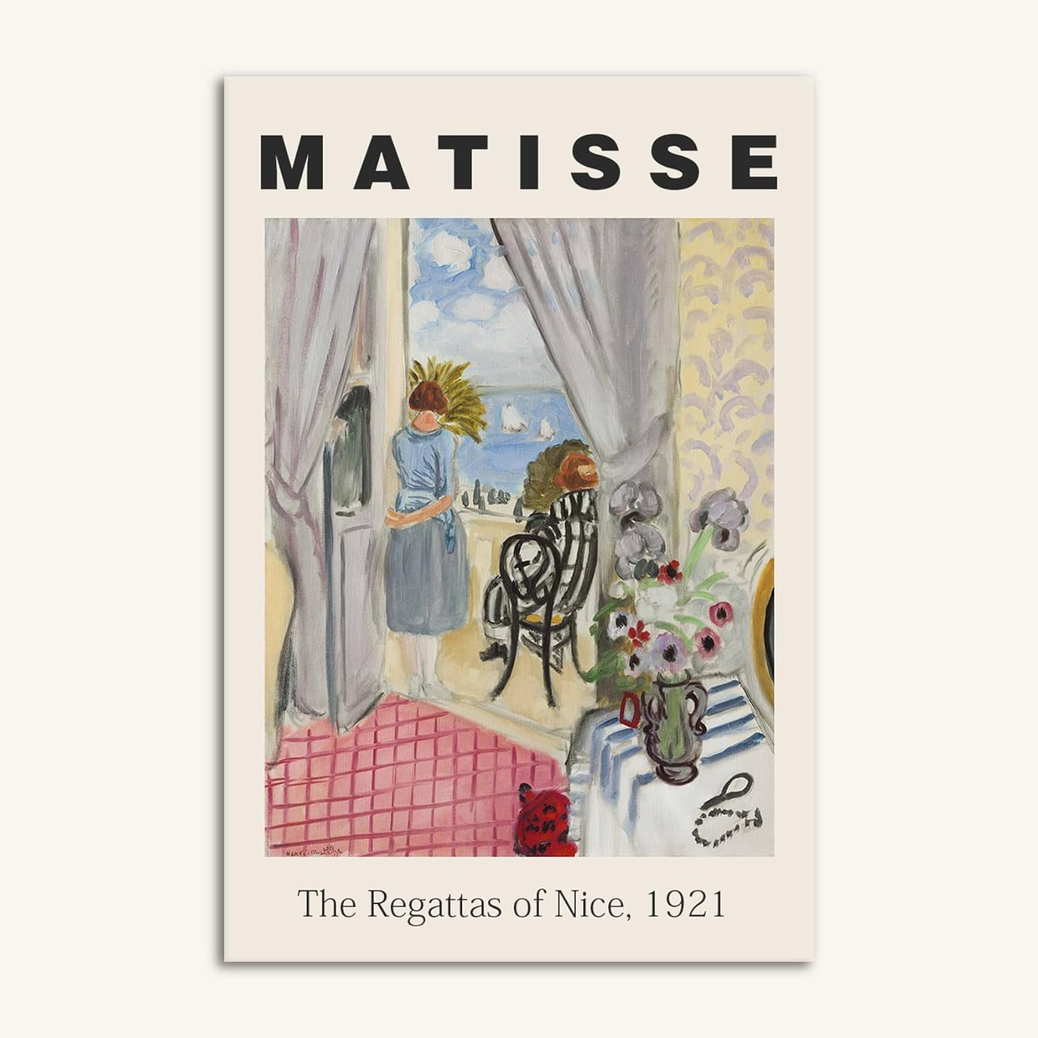 ASPORIC Canvas Print, The Regattas of Nice - Posters Poster for Living ...