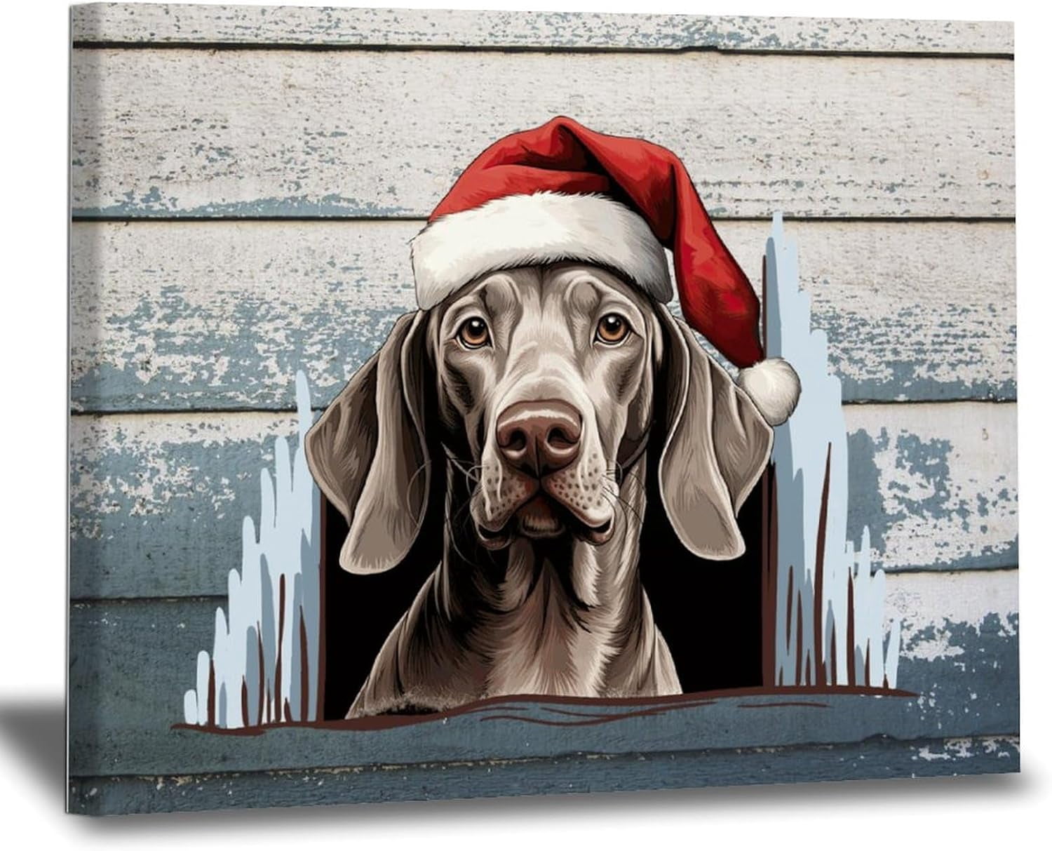 ASPORIC Canvas Wall Art Beagle Puppy Dog Animal Poster Artwork Beagle ...