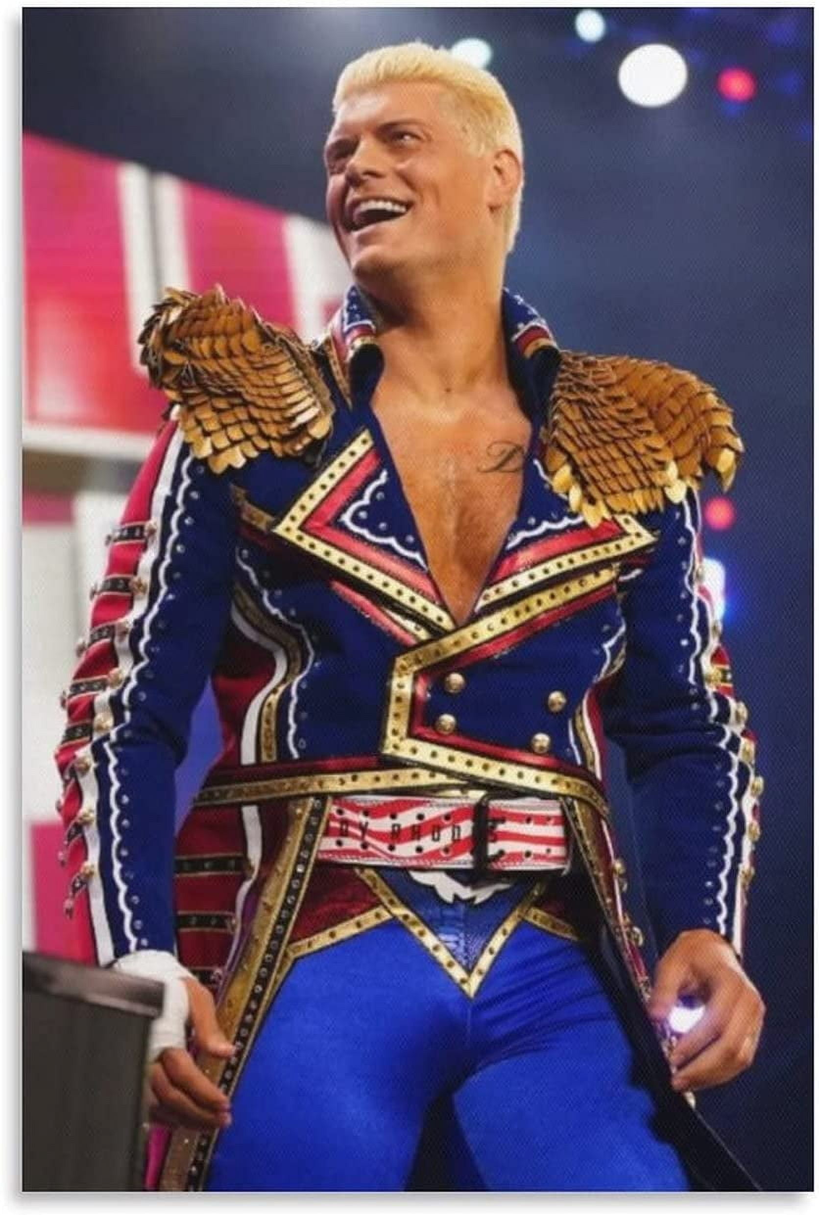 ASPORIC Cool Poster Wrestling Cody Rhodes Picture Print Wall Art Poster ...