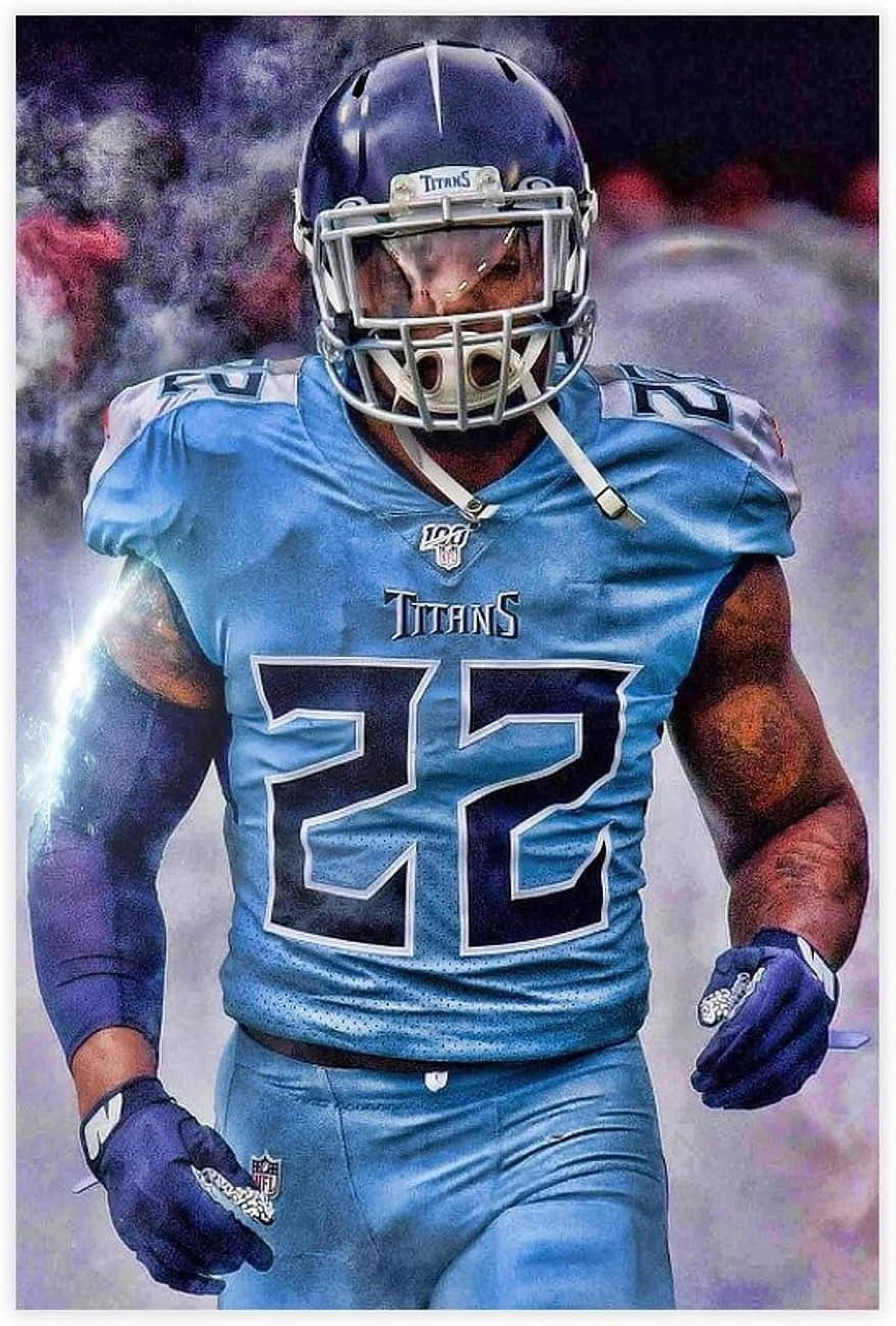 ASPORIC Derrick Henry Poster Canvas Poster Wall Art Decor Print Picture ...