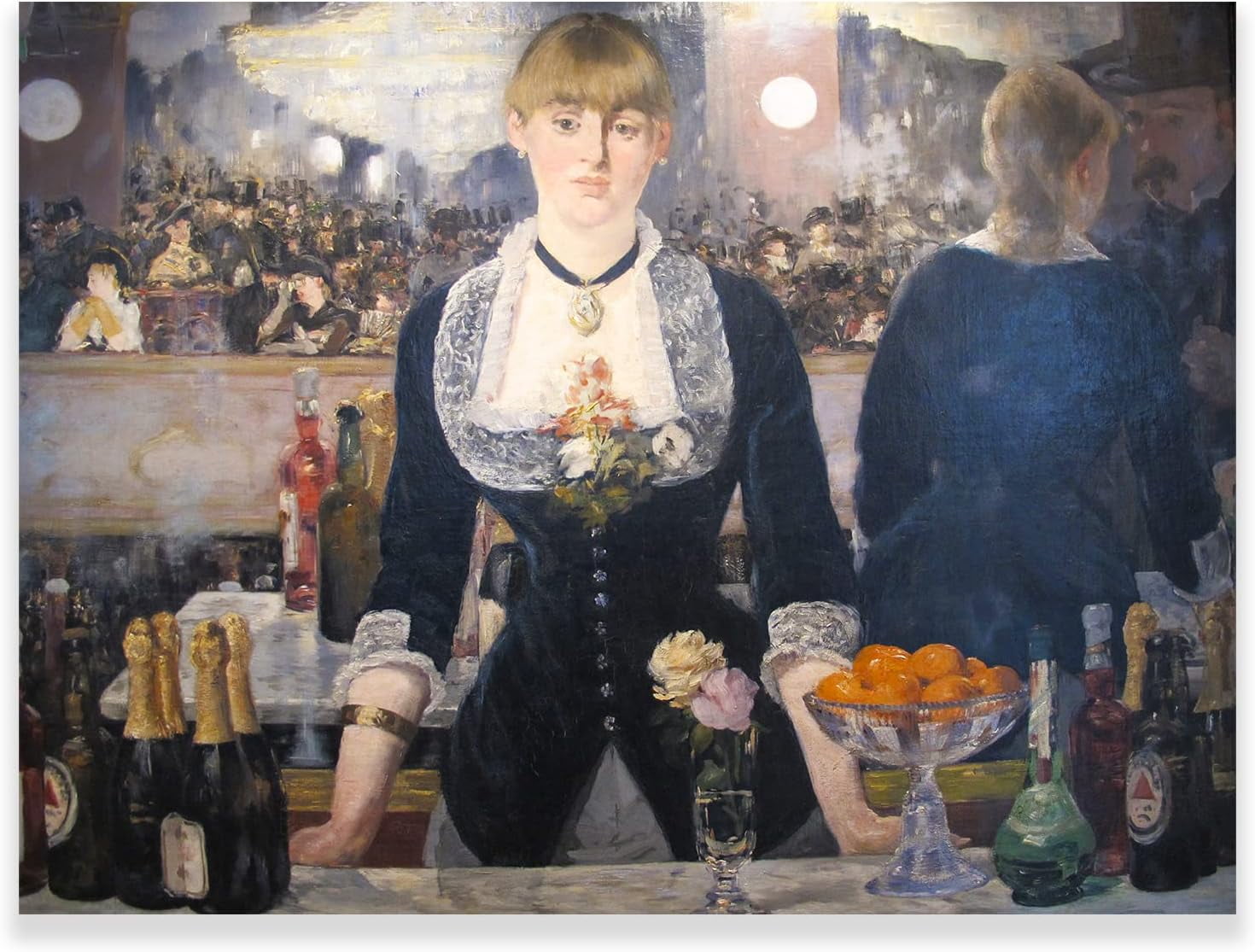 ASPORIC Edouard-Manet-Prints---A-Bar-at-The-Folies-Bergere-Poster ...
