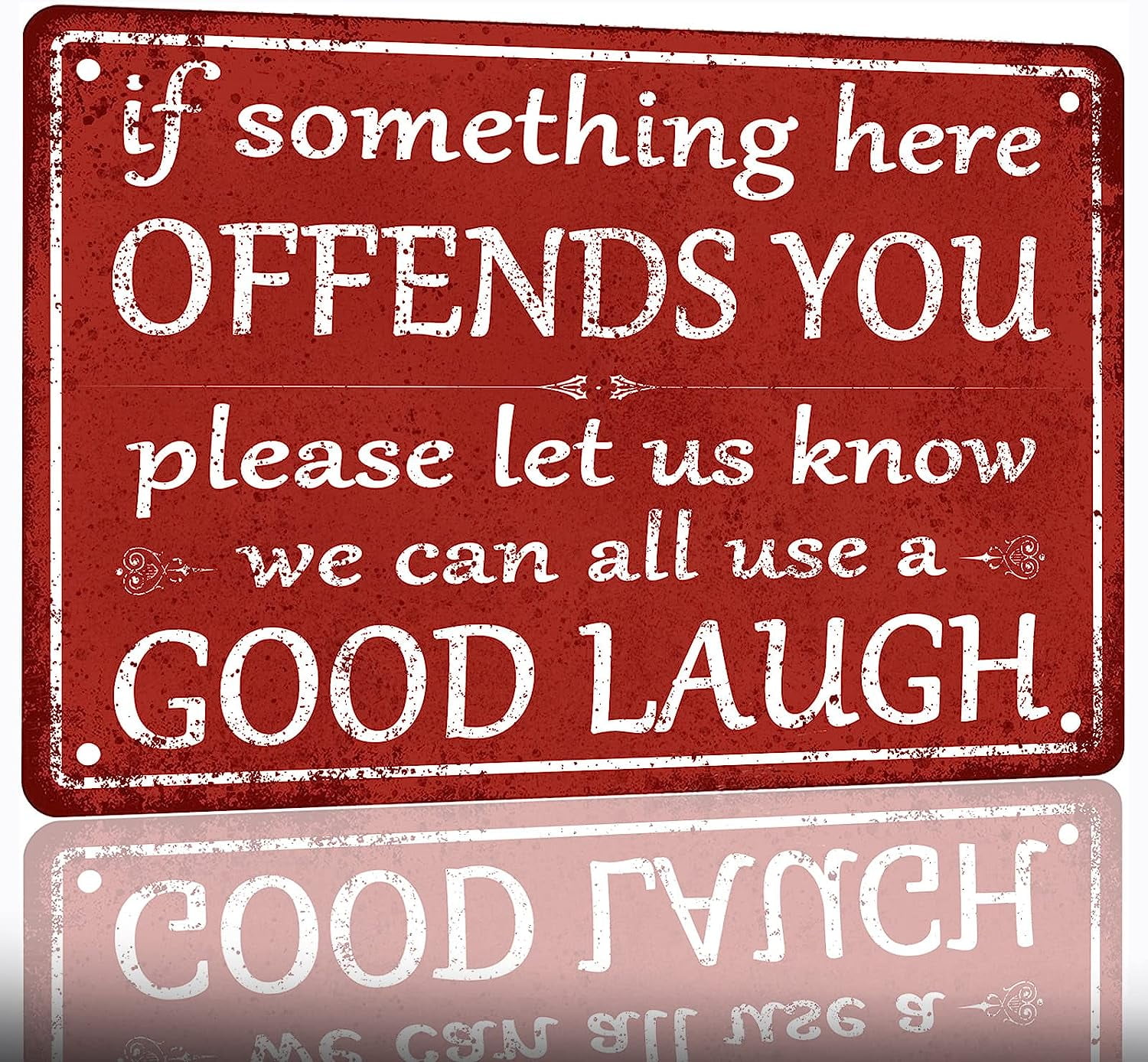 ASPORIC Funny Metal Tin Sign Vintage Bar Signs For Home Bar Kitchen ...