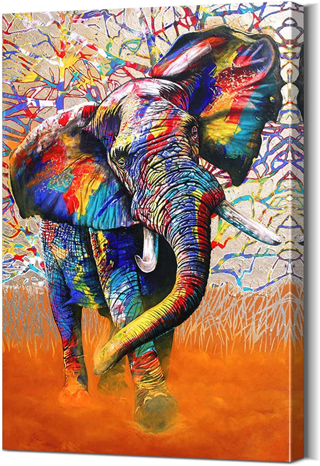 ASPORIC Graffiti Art Canvas Elephant Canvas Graffiti Canvas Wall Art ... ASPORIC Graffiti Art Canvas Elephant Canvas Graffiti Canvas Wall Art ...