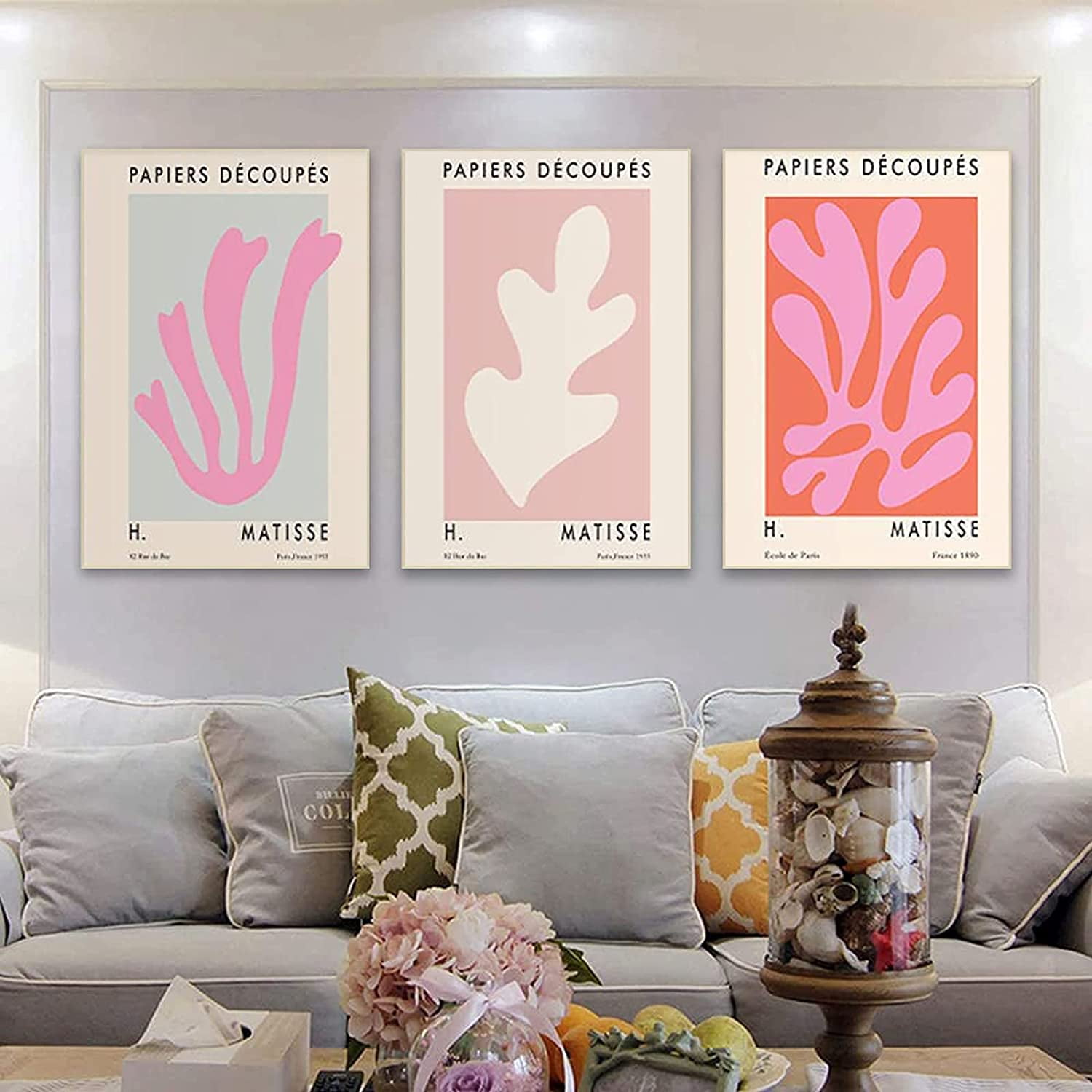 ASPORIC Henri Matisse Poster Henri Matisse Canvas Wall Art Aesthetic ...