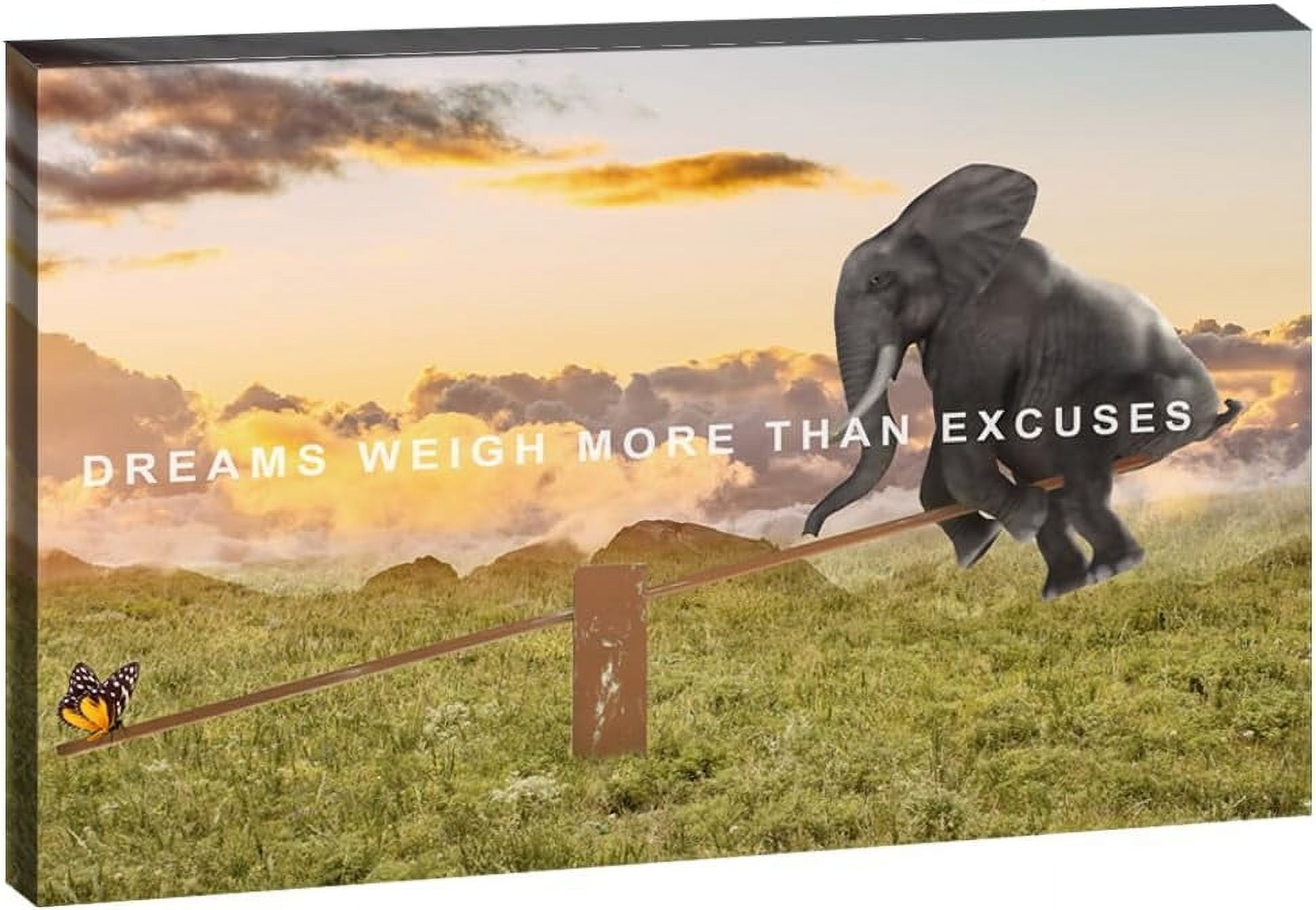 ASPORIC Inspirational Entrepreneur Quotes with Words Wall Art ...