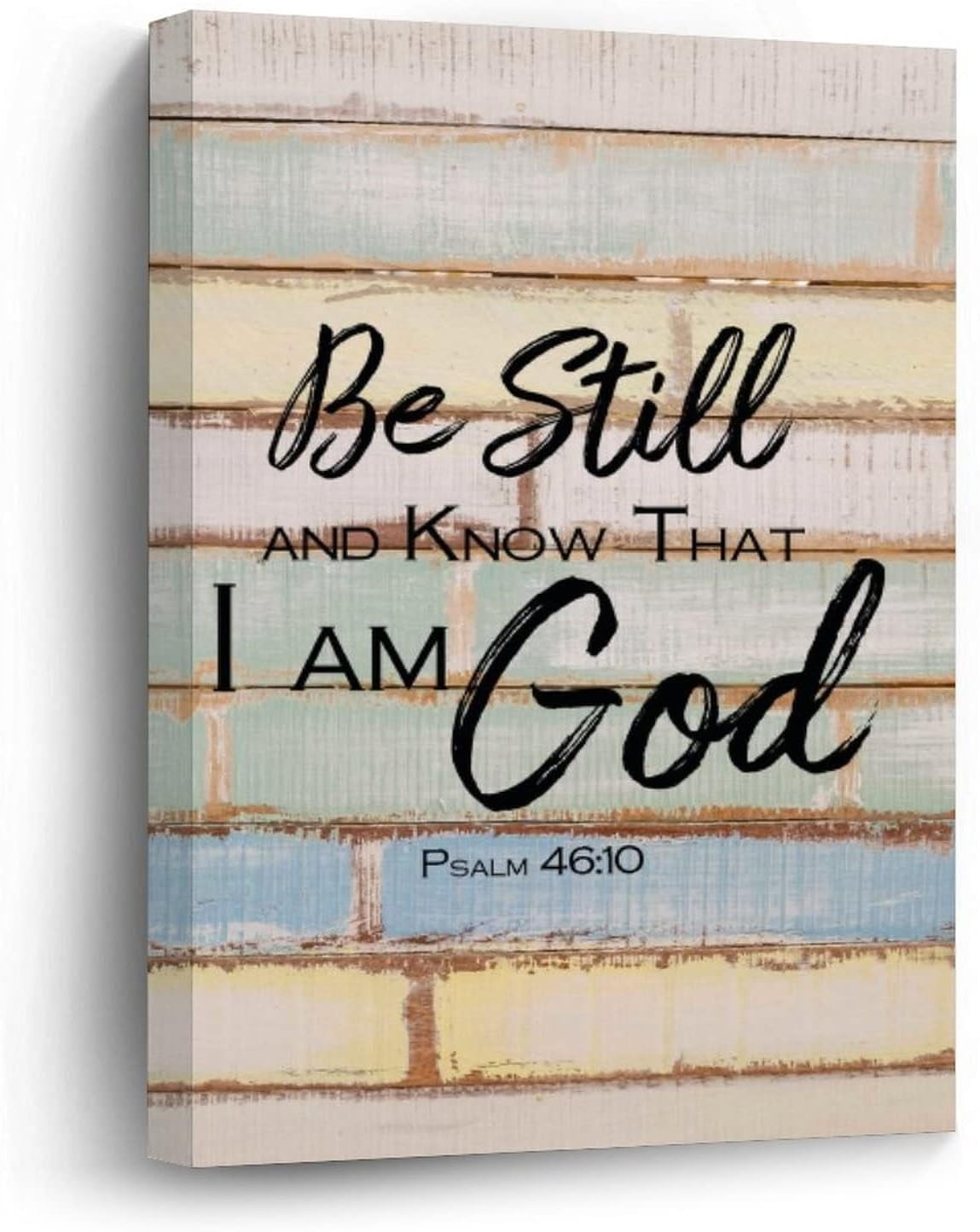 ASPORIC Inspiring Canvas Wall Art Painting, Until God Opens The Next ...