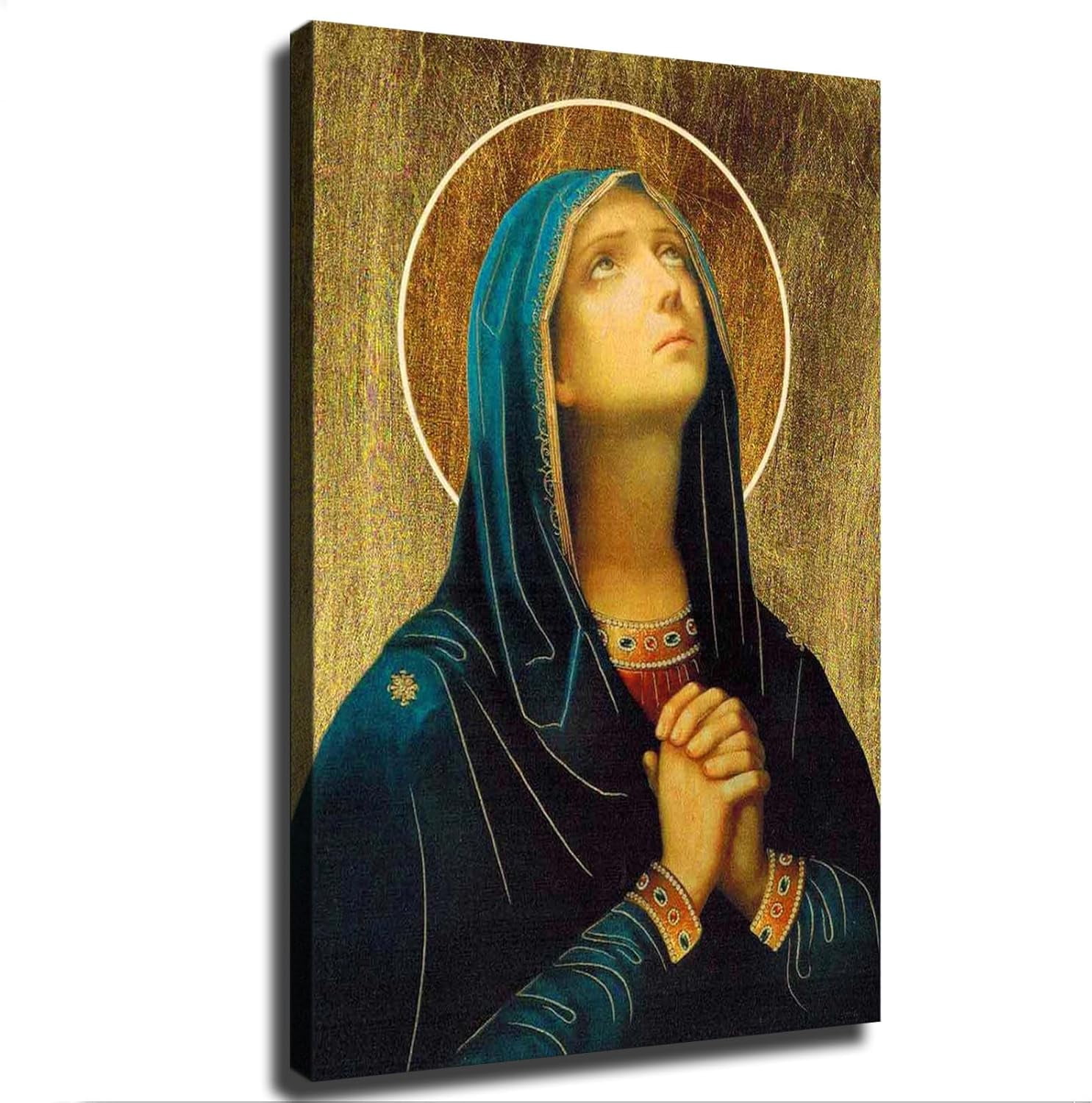 ASPORIC Our Lady Of Sorrows Print Blessed Mother Picture Holy Mary ...