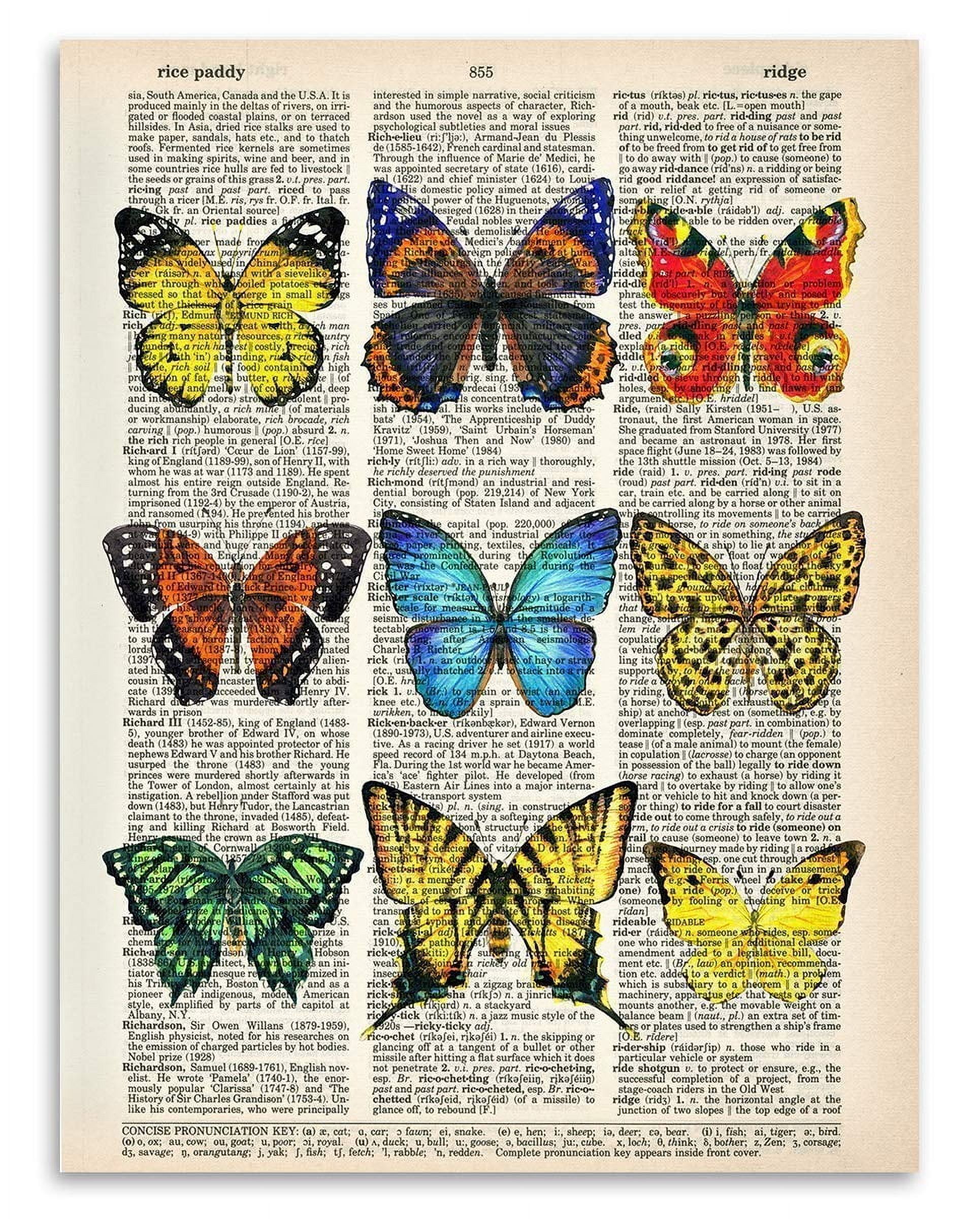 ASPORIC Lemur Monkey - Upcycled Dictionary Art - Scary Lemur Animal ...