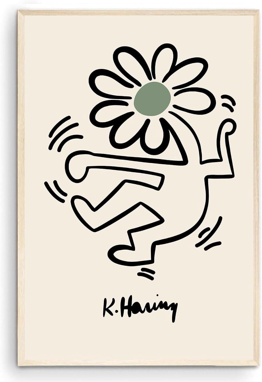 ASPORIC Man Carrying The Sun, Exhibition Poster, Man Holding Sun ...