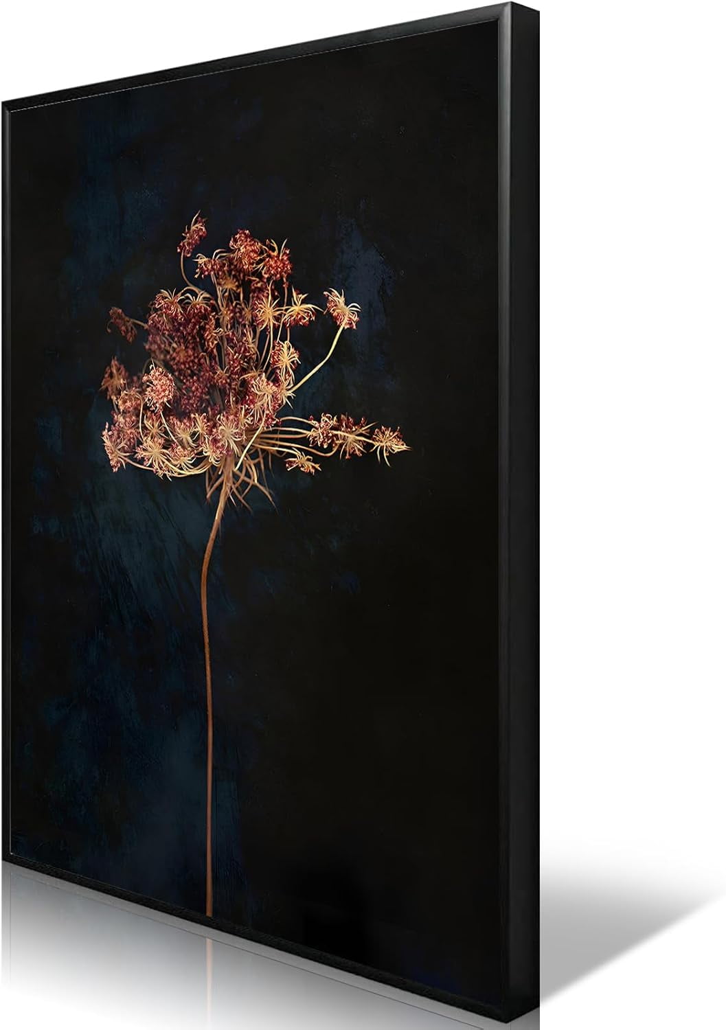 ASPORIC Moody Decor Vintage Botanical Flower Wall Art Victorian Gothic ...