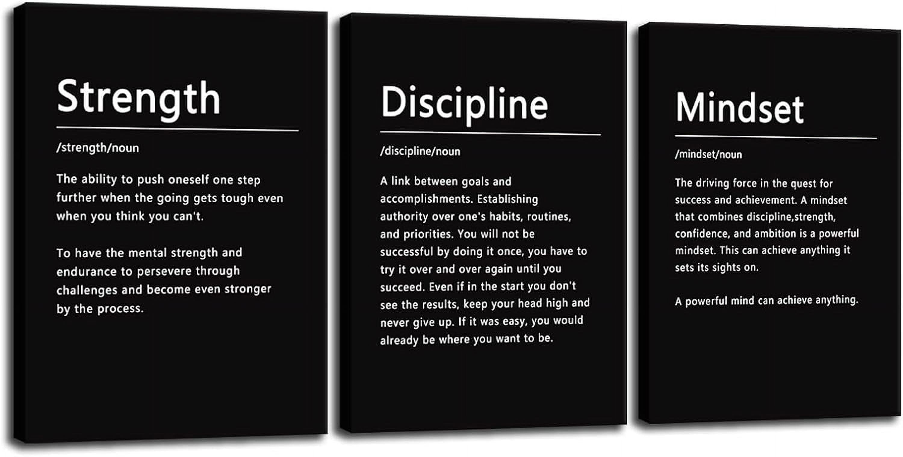 ASPORIC Motivational Canvas Office Print Wall Art Inspirational Picture ...