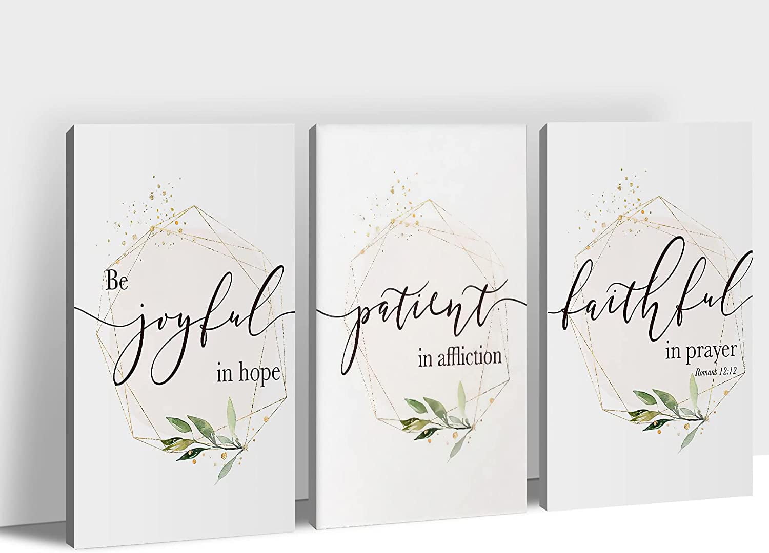 ASPORIC Office Wall Art-3 Panel Motivational Wall Art, Inspirational ...