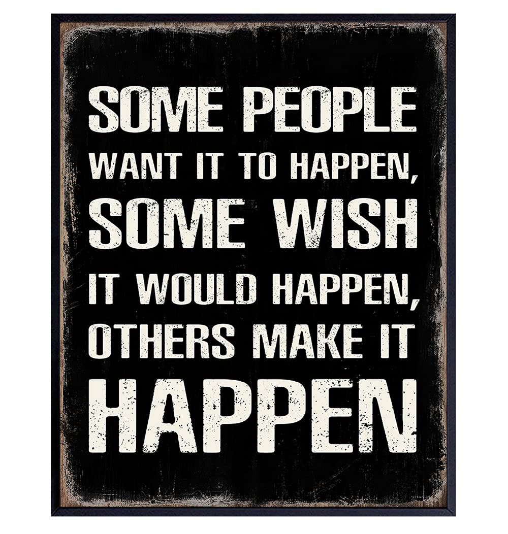 ASPORIC Office-Wall-Art-&-Decor---Masculine-Wall-Decor---Motivational-Wall-Decor---Entrepreneur ...