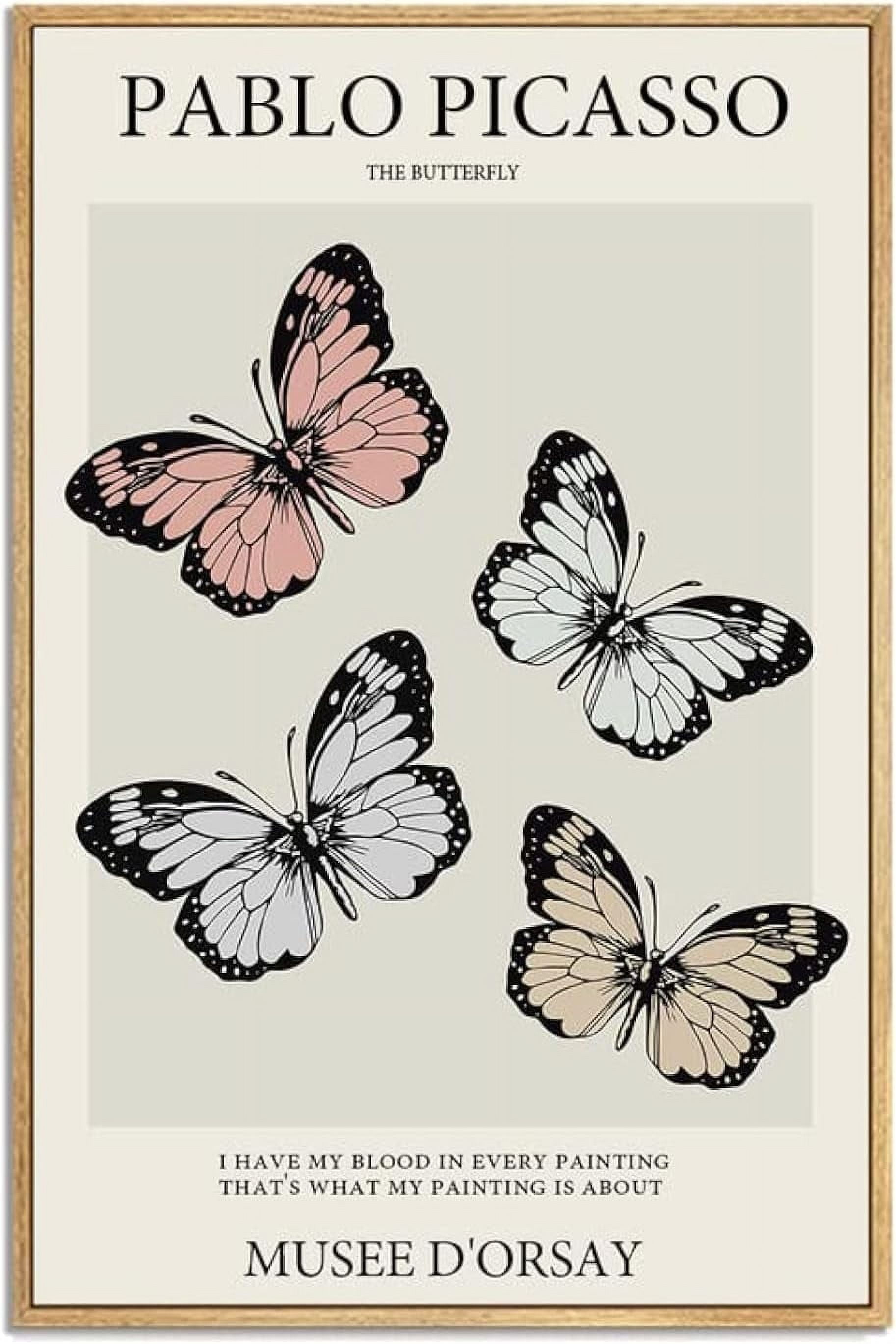 ASPORIC Pablo Picasso Framed Wall Art Prints Modern Wall Art Prints ...