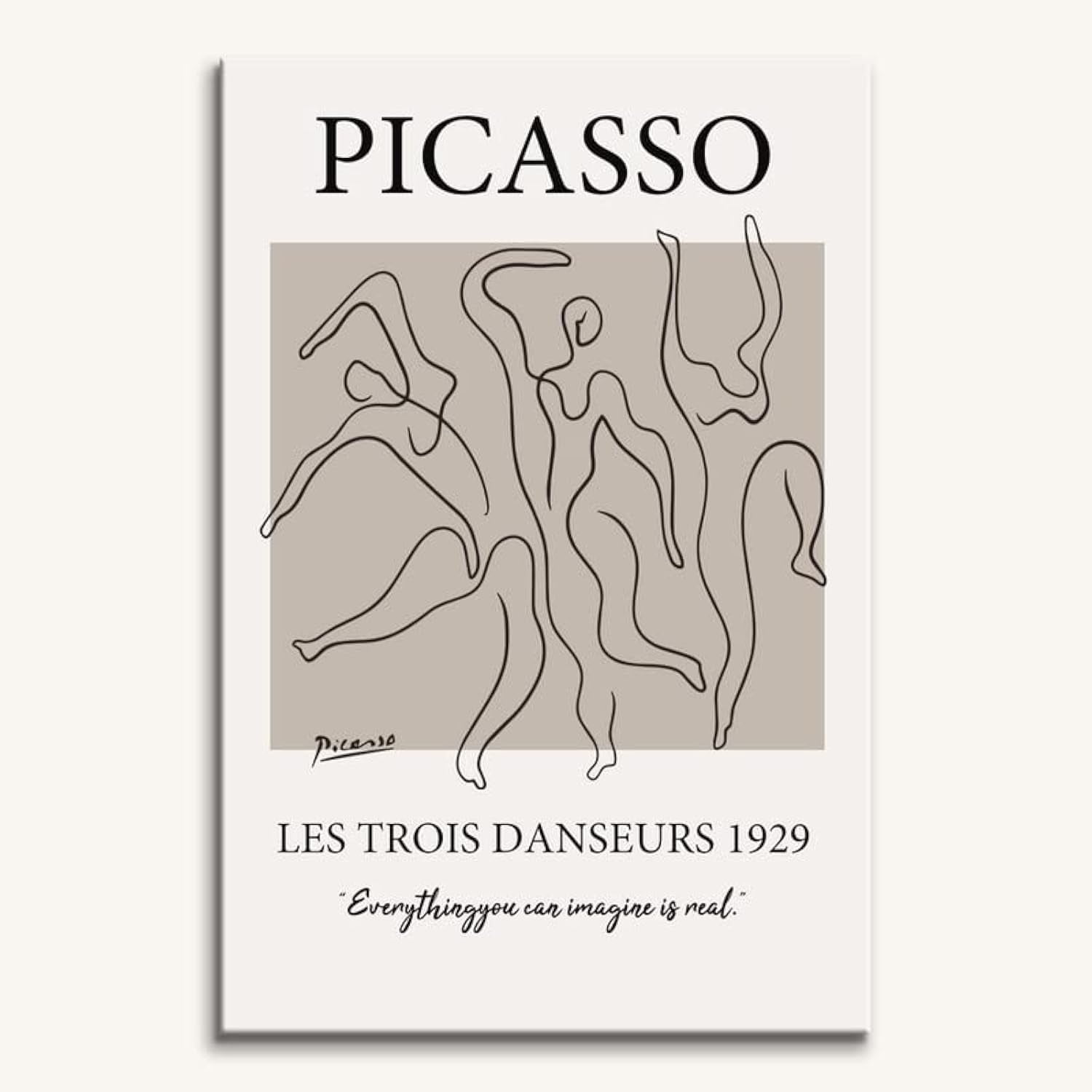 ASPORIC Pablo Picasso art Print, Traditional Abstract Pablo Picasso Au ...