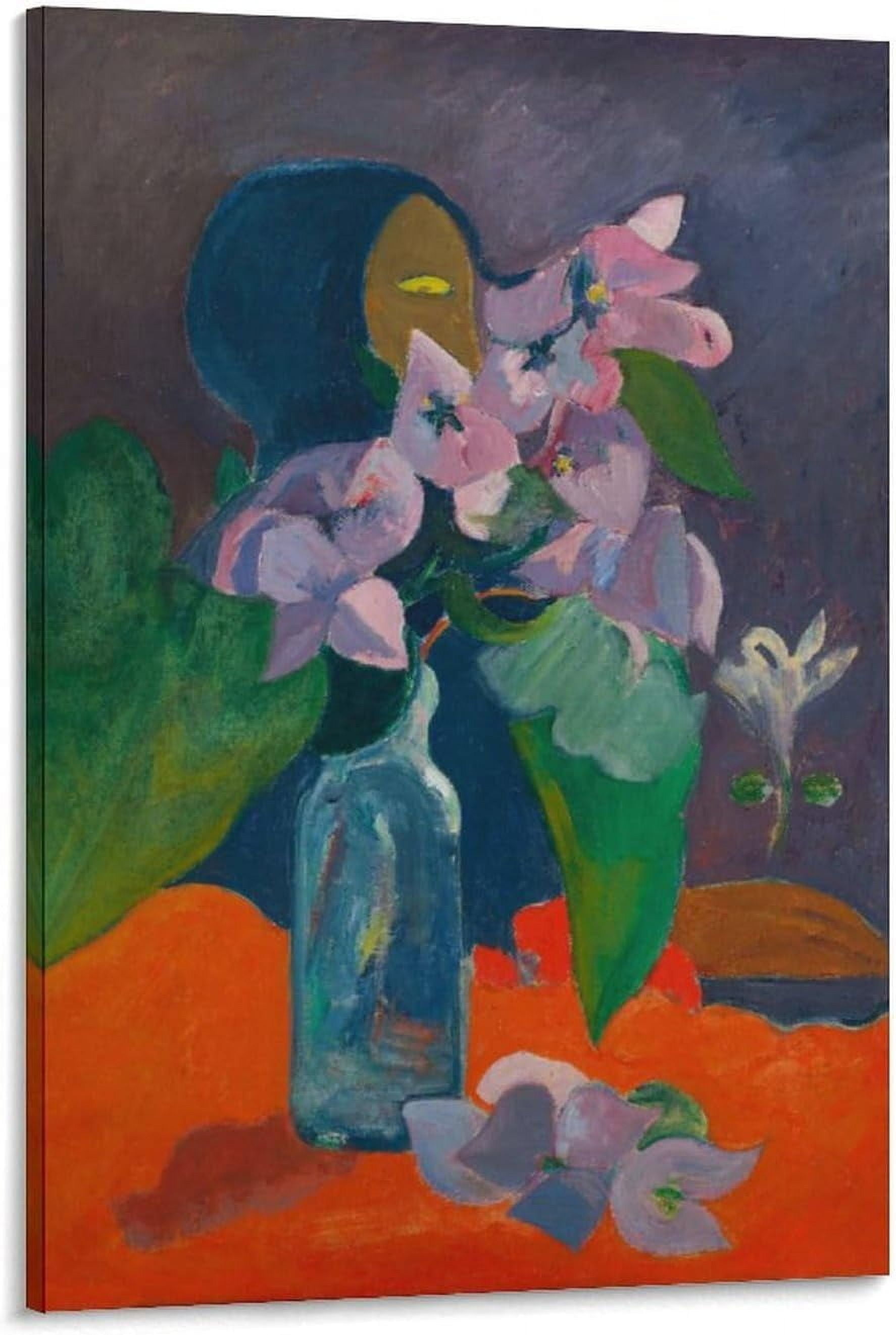 ASPORIC Paul Gauguin Oil Painting Art Posters Tahitian Landscape ...